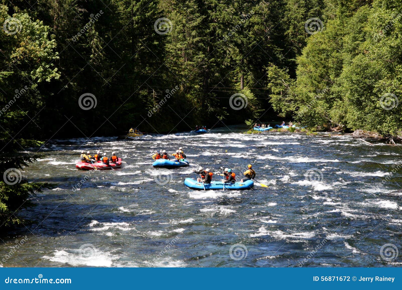 White Water River Rafting Group Editorial Photography - Image of tube ...