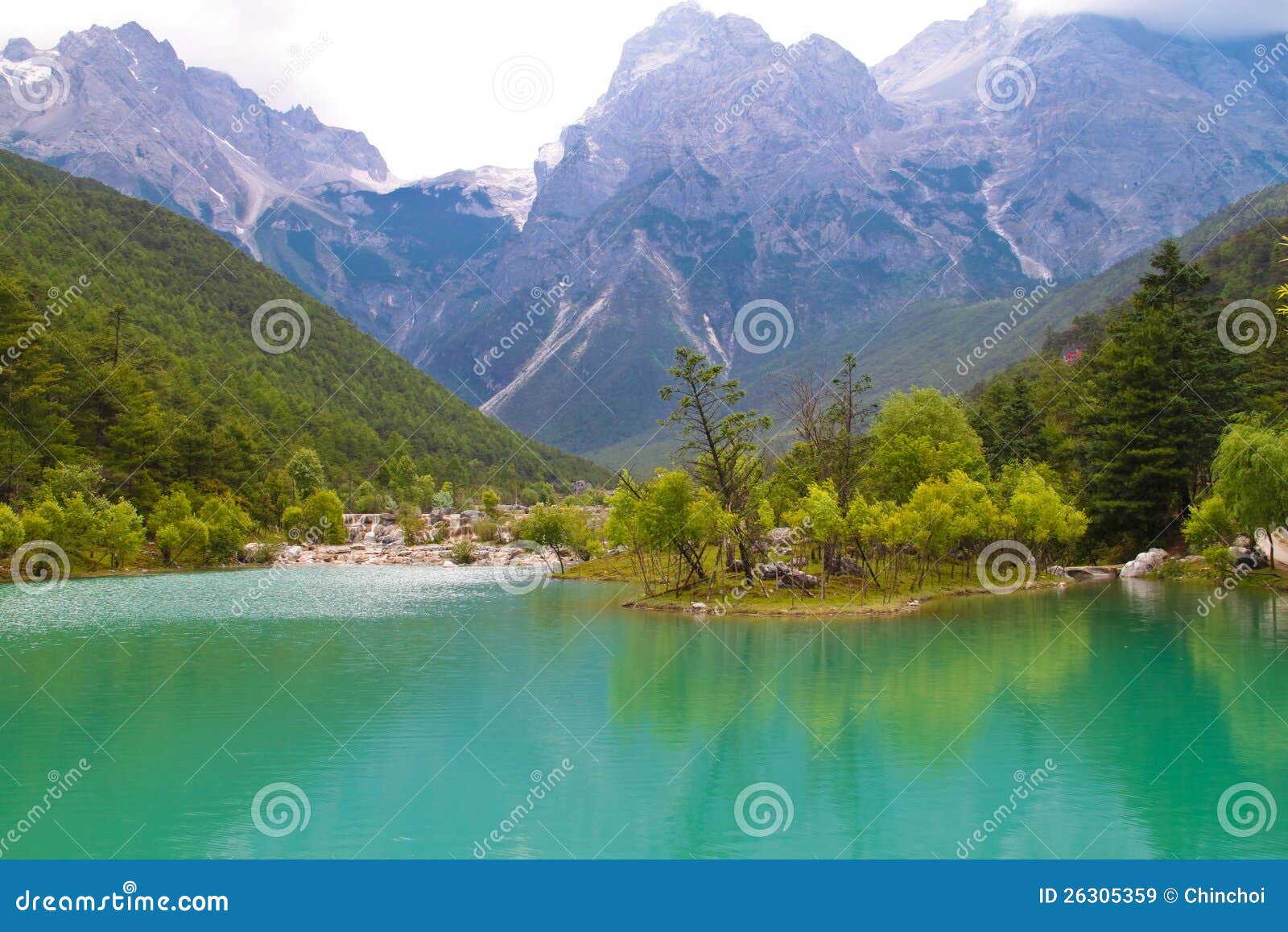 White Water River Scenery at Lijiang China Stock Image - Image of clean ...