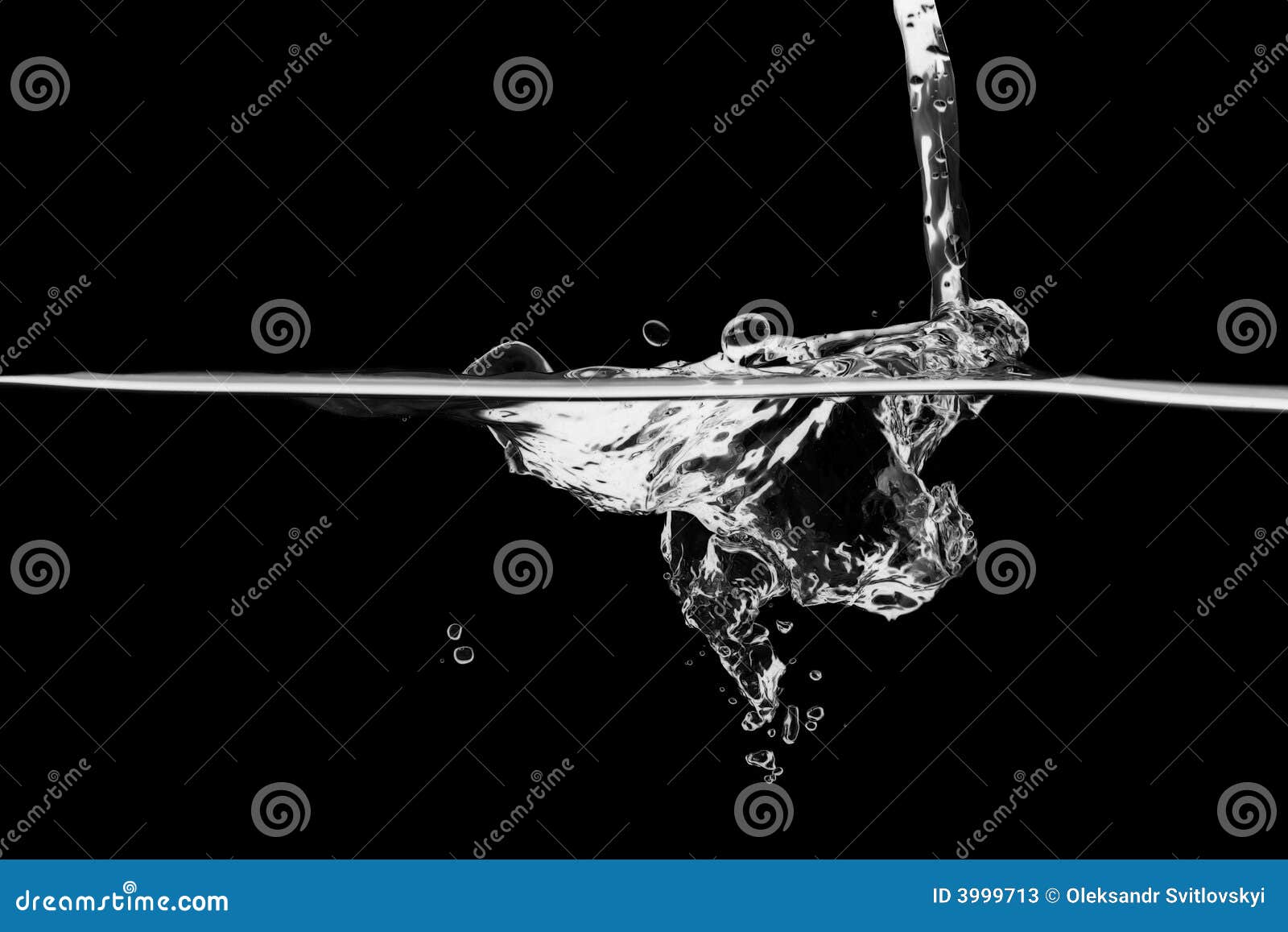 White water splash stock image. Image of abstract, ecological - 3999713