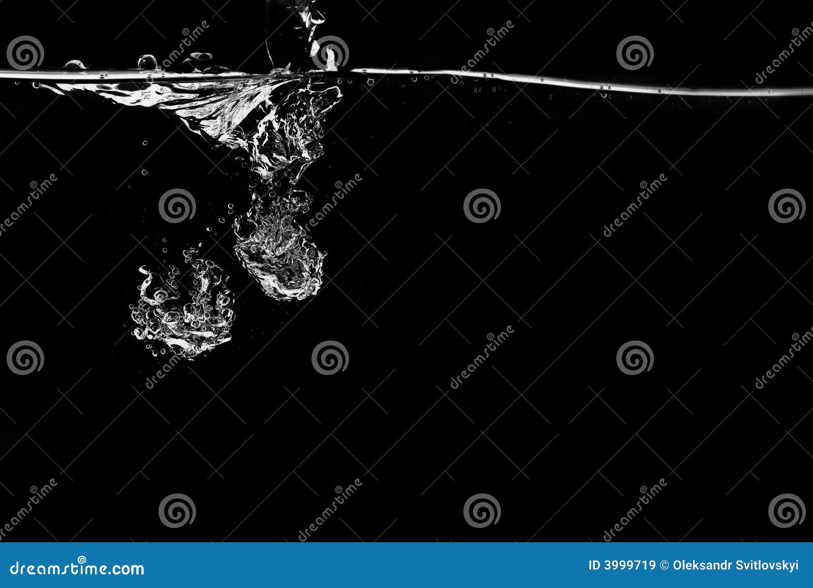 White Water Splash Picture. Image: 3999719