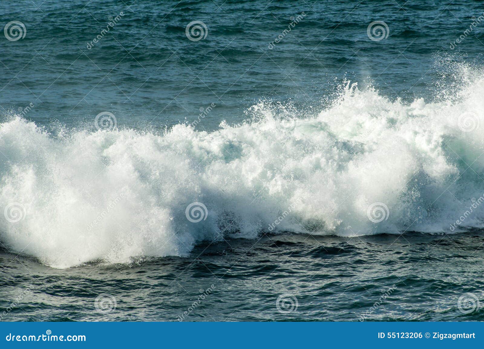 White Water Surf from Ocean Wave Stock Photo - Image of outside, nature ...