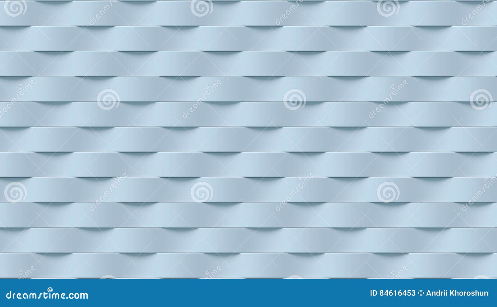 White Wave Band Abstract Surface Pattern. 3d Rendering Stock Image ...