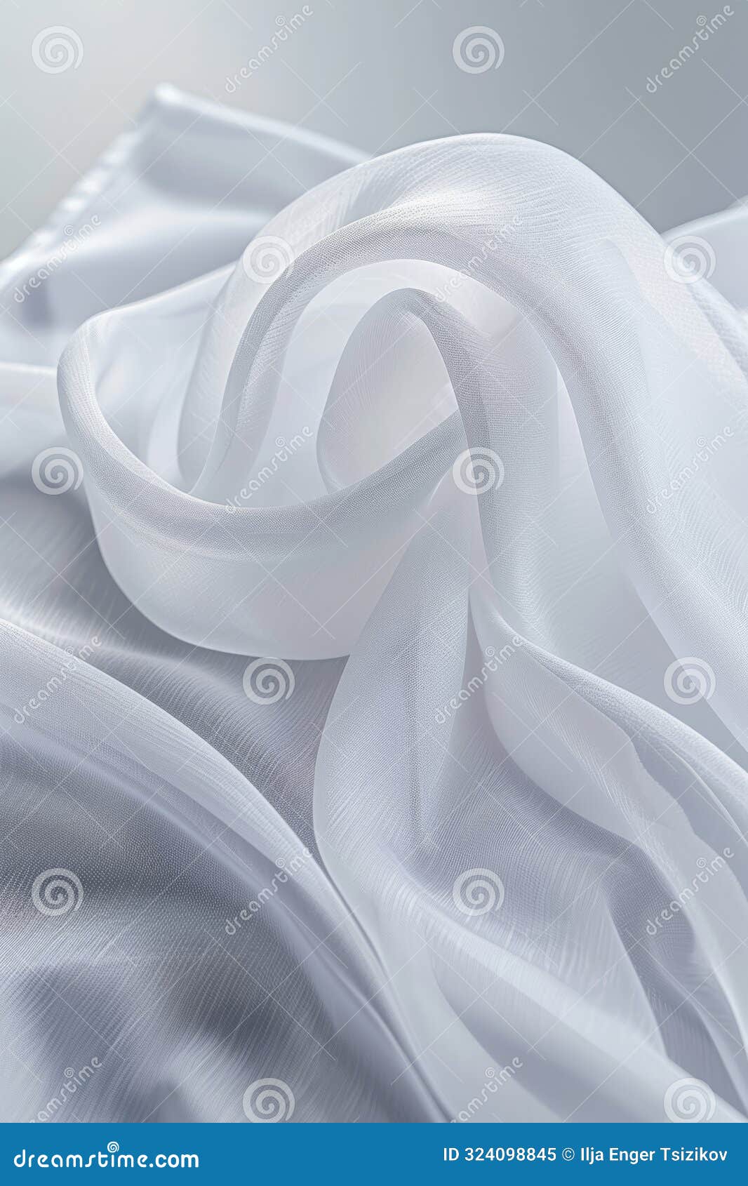 White Wave Design for Elegant Business Presentation with Delicate and ...