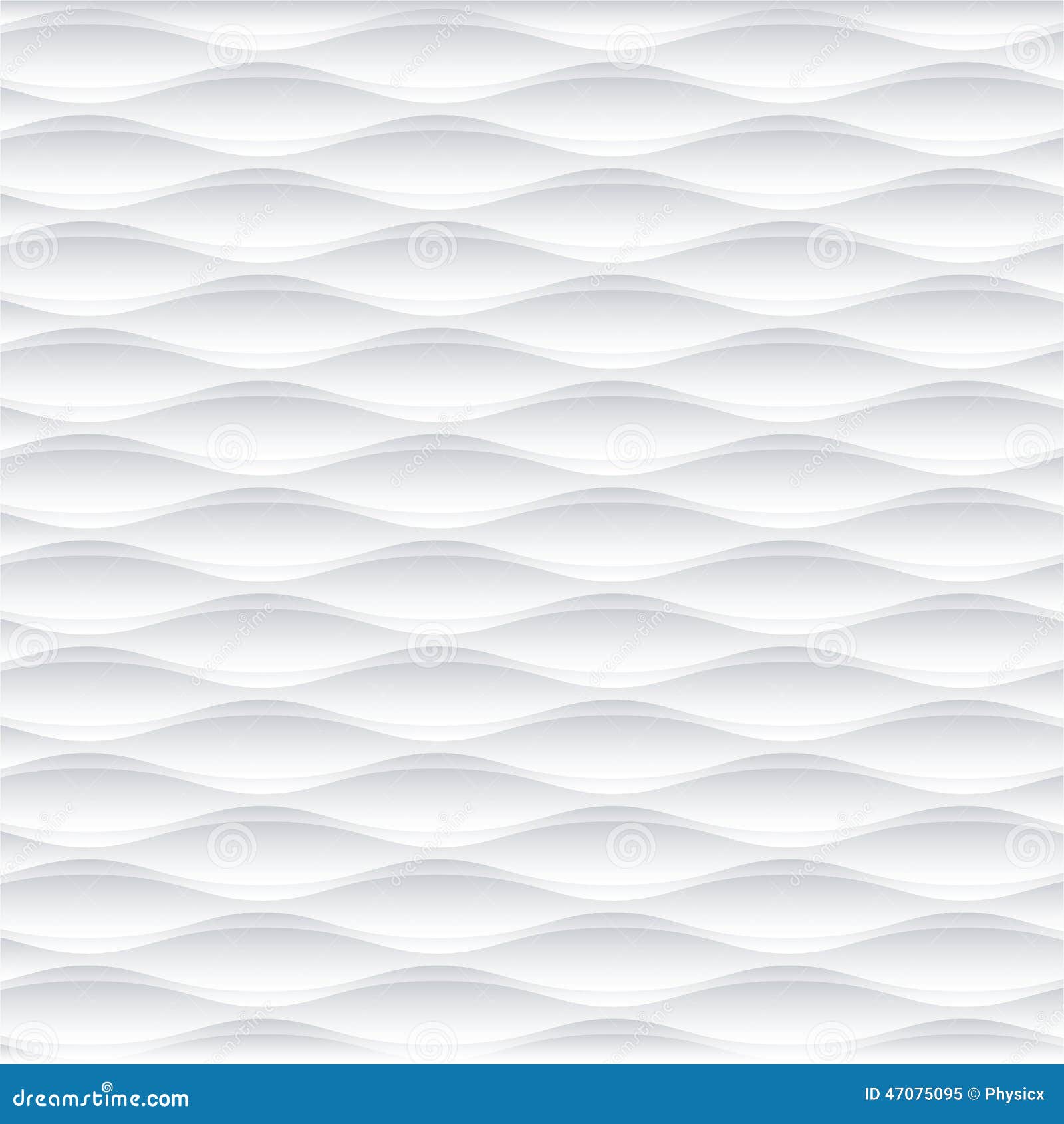 White Wave Seamless Texture. Stock Vector - Illustration of origami ...