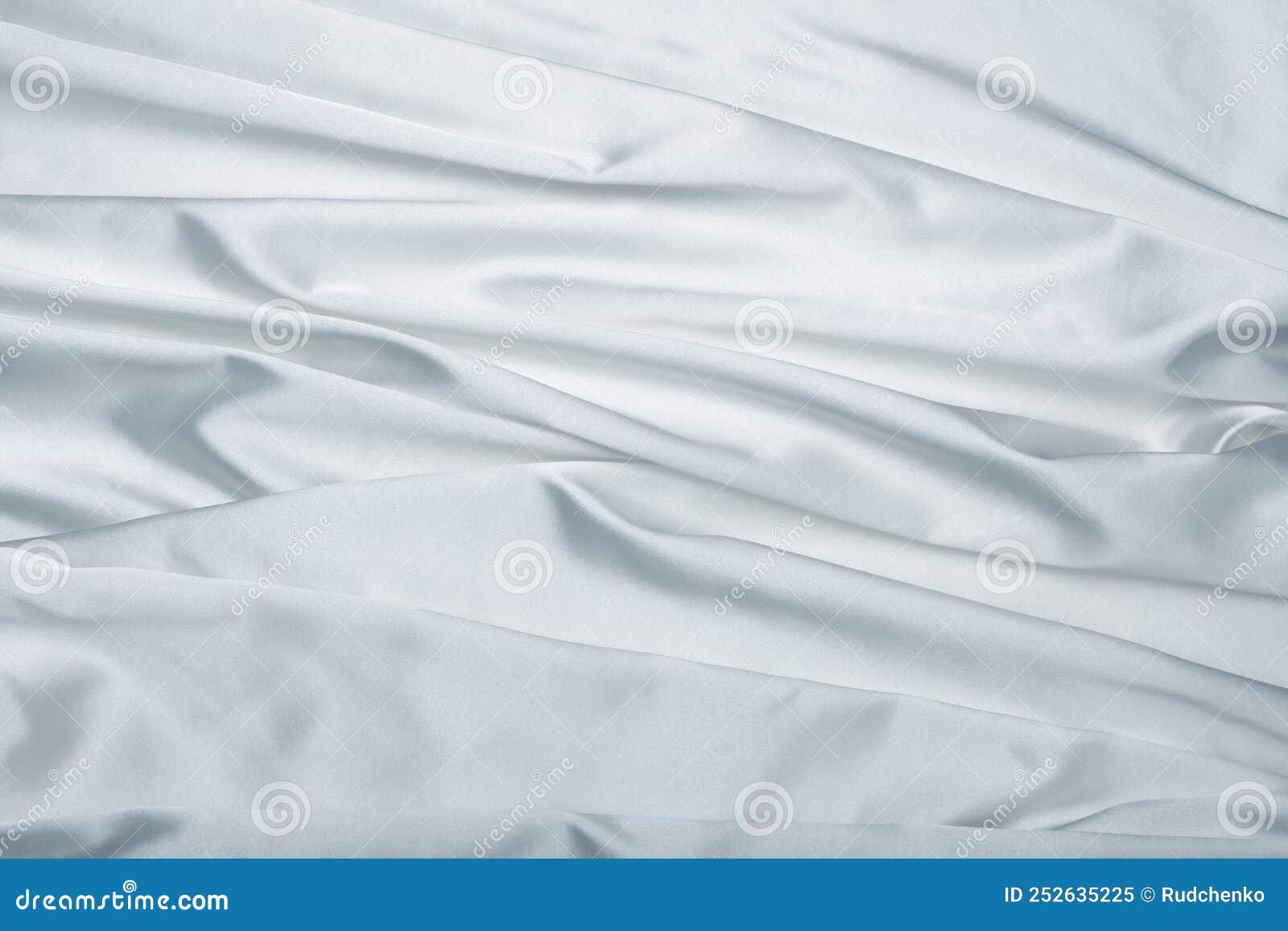 White Wave Silk Fabric Horizontal Background Stock Image - Image of ...