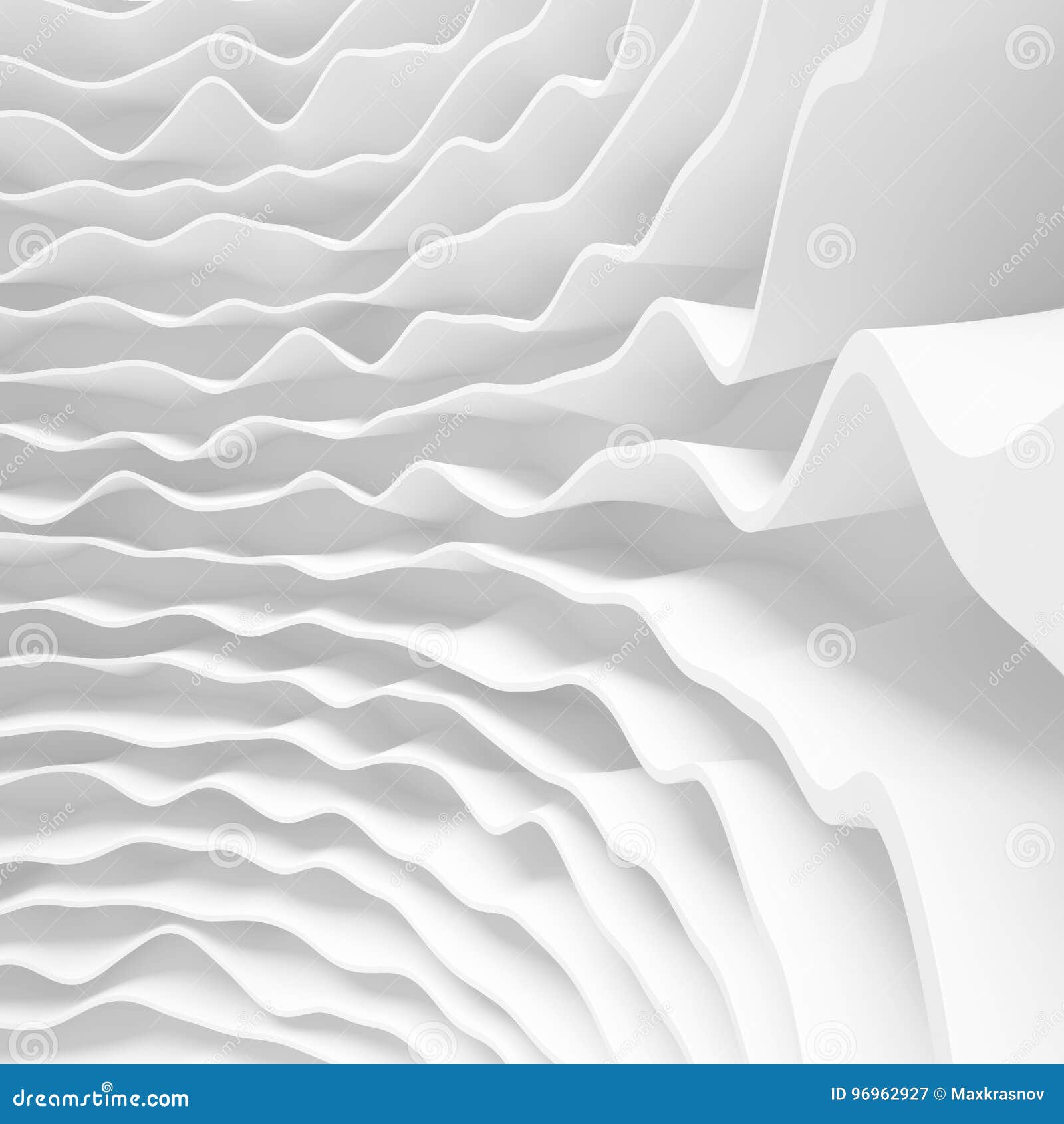 White Wave Wallpaper stock illustration. Illustration of interior ...