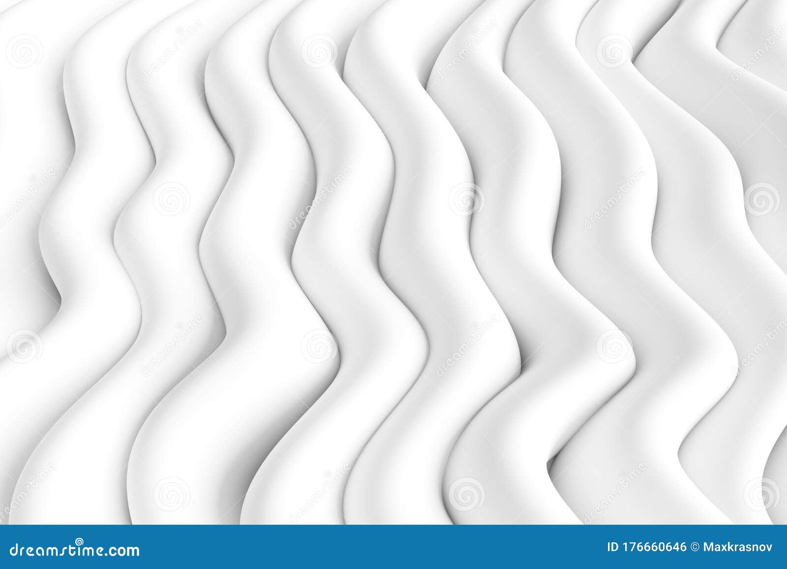 White Wave Wallpaper. Creative Graphic Design Stock Illustration ...