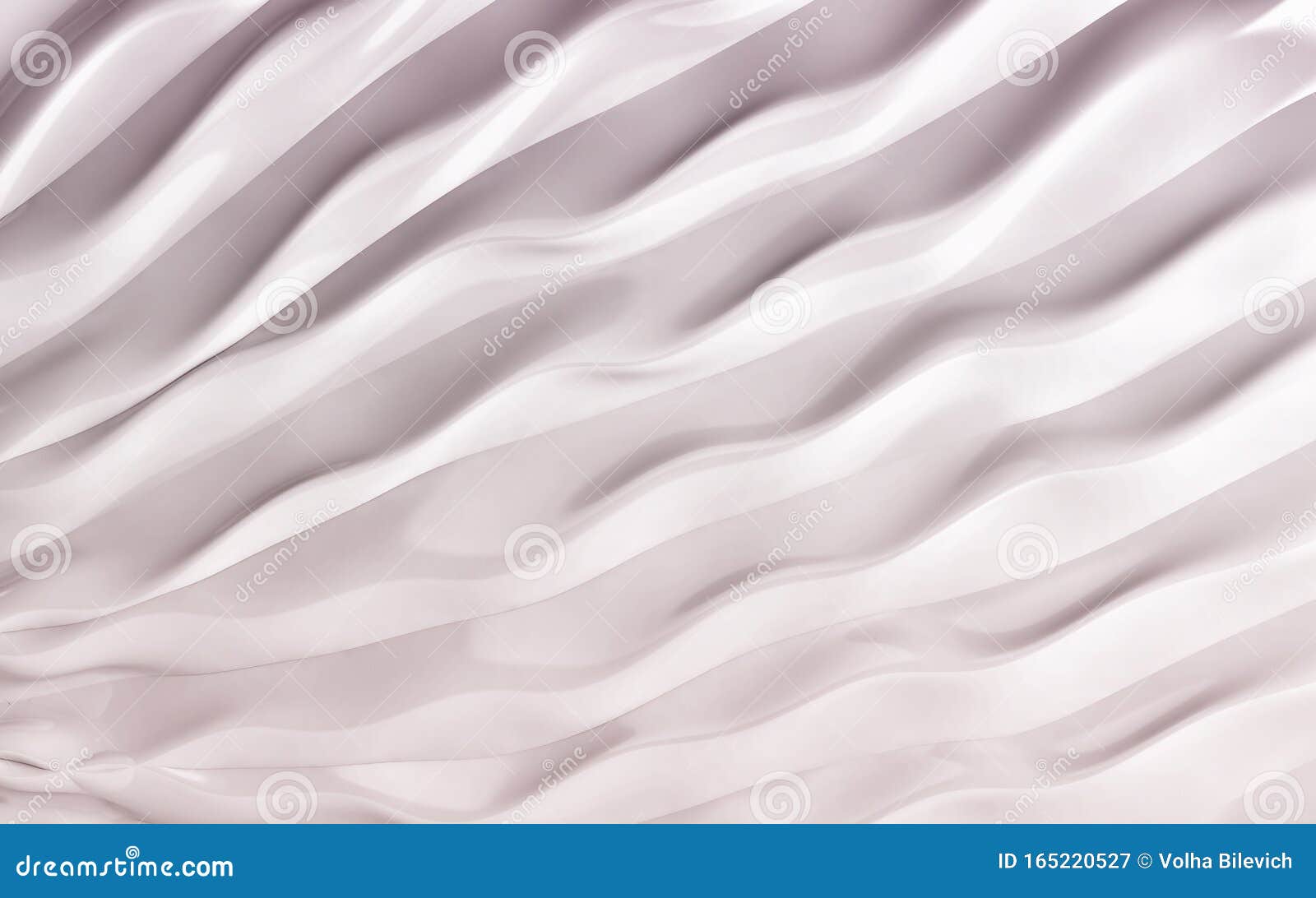 White Wavy Background Color Splash, Elegant Classy Design. 3d Render ...