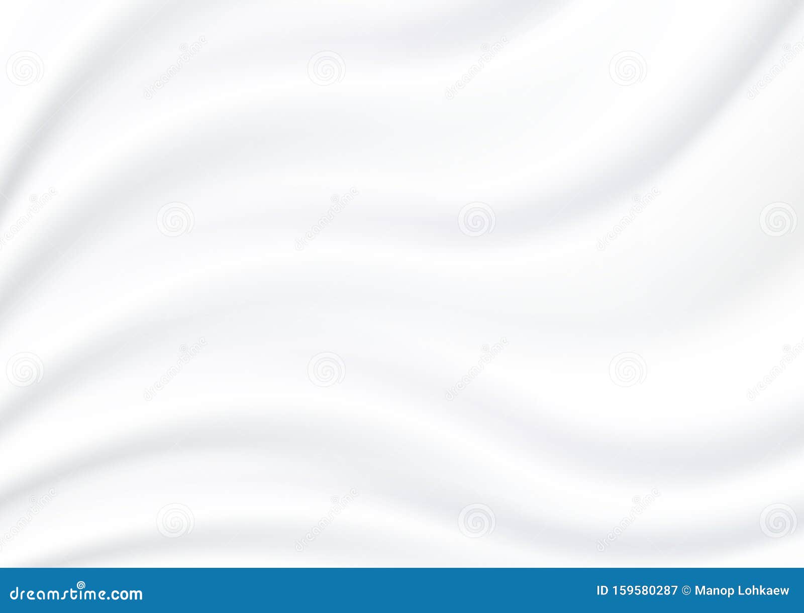White Wavy Cloth Texture Abstract Background Stock Vector ...