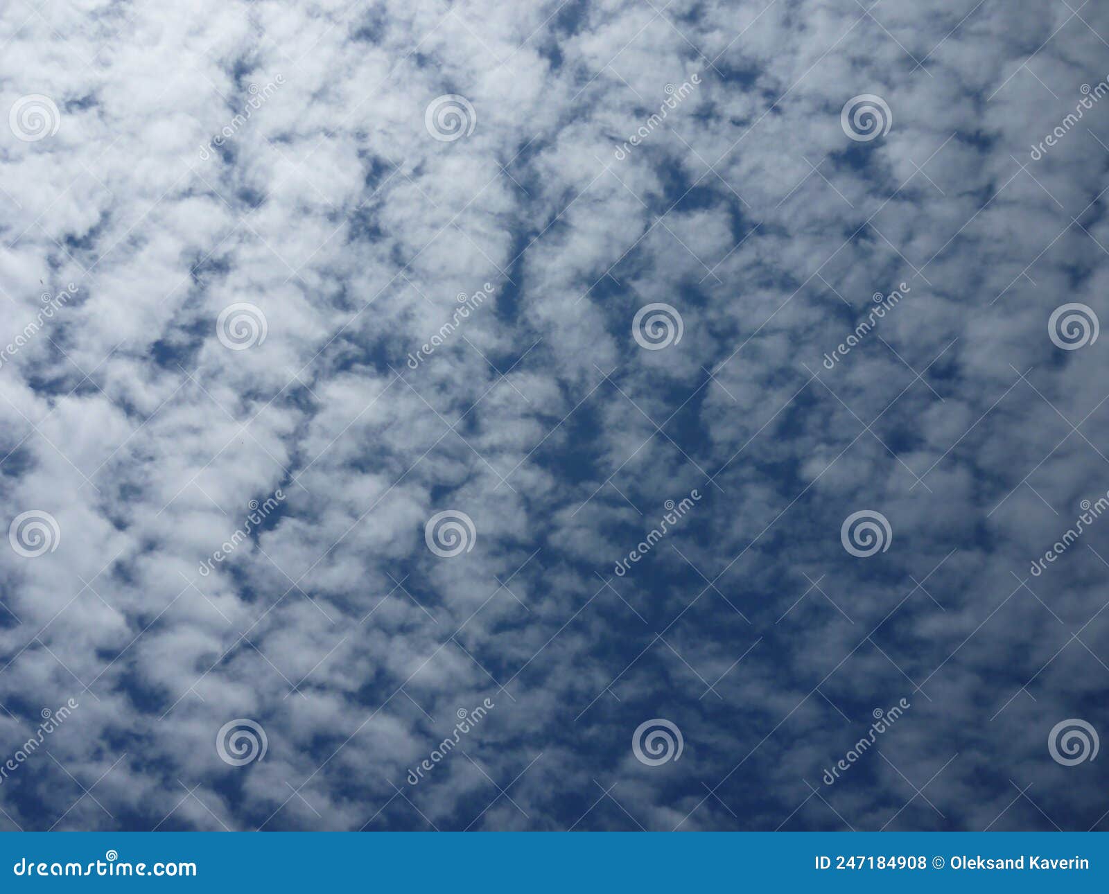 Wavy clouds in the sky stock photo. Image of azure, cloud - 247184908