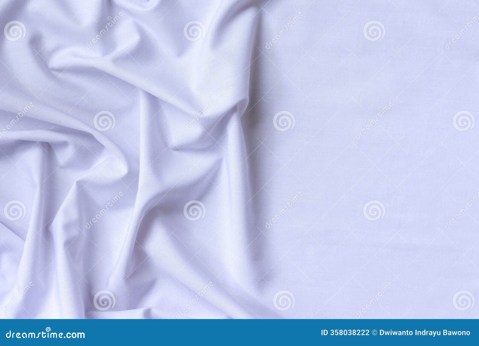 White Wavy Fabric Texture for Background Stock Photo - Image of ...