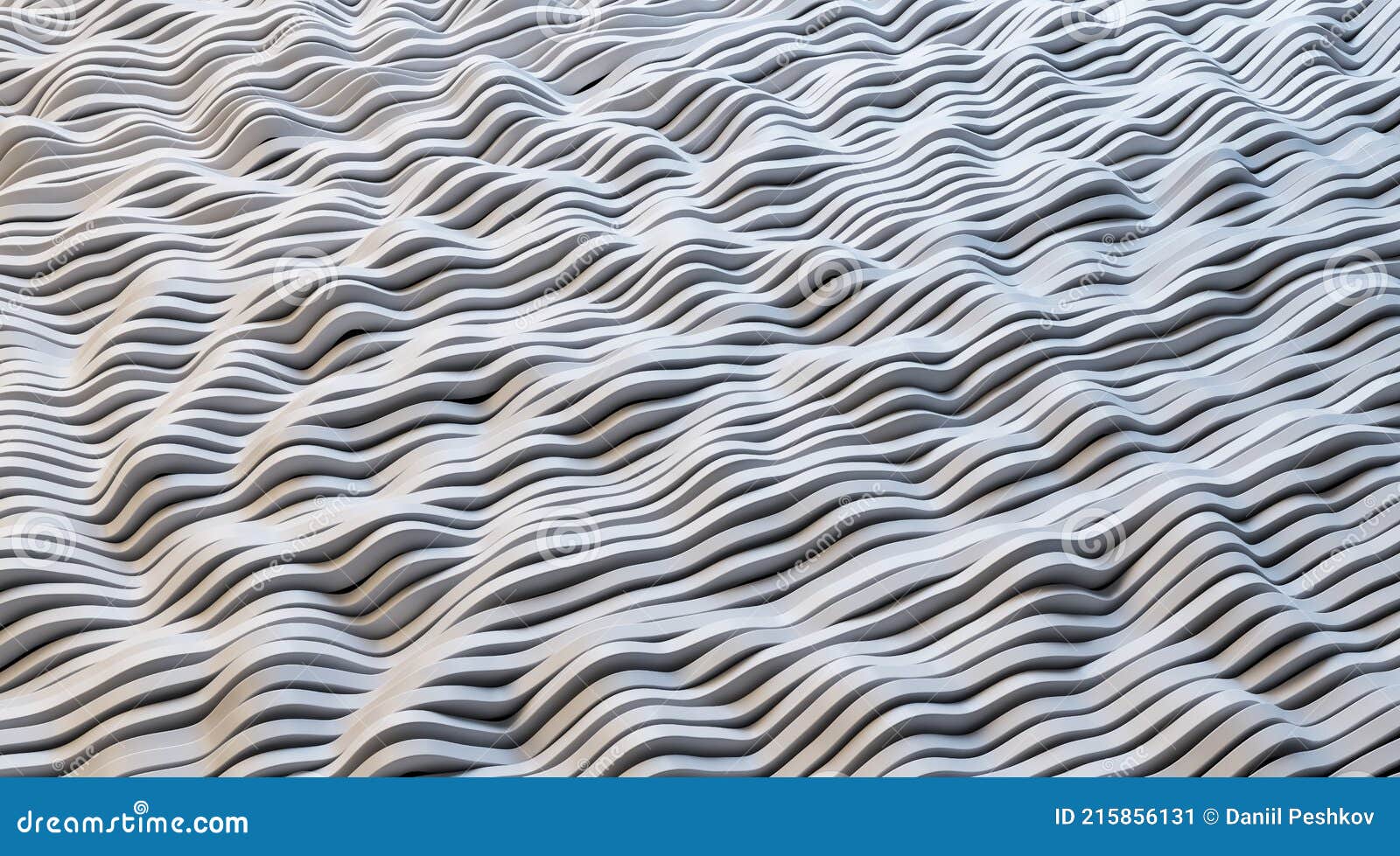 White Wavy Patterns, Wallpaper Design and Backgrounds Concept. 3d ...