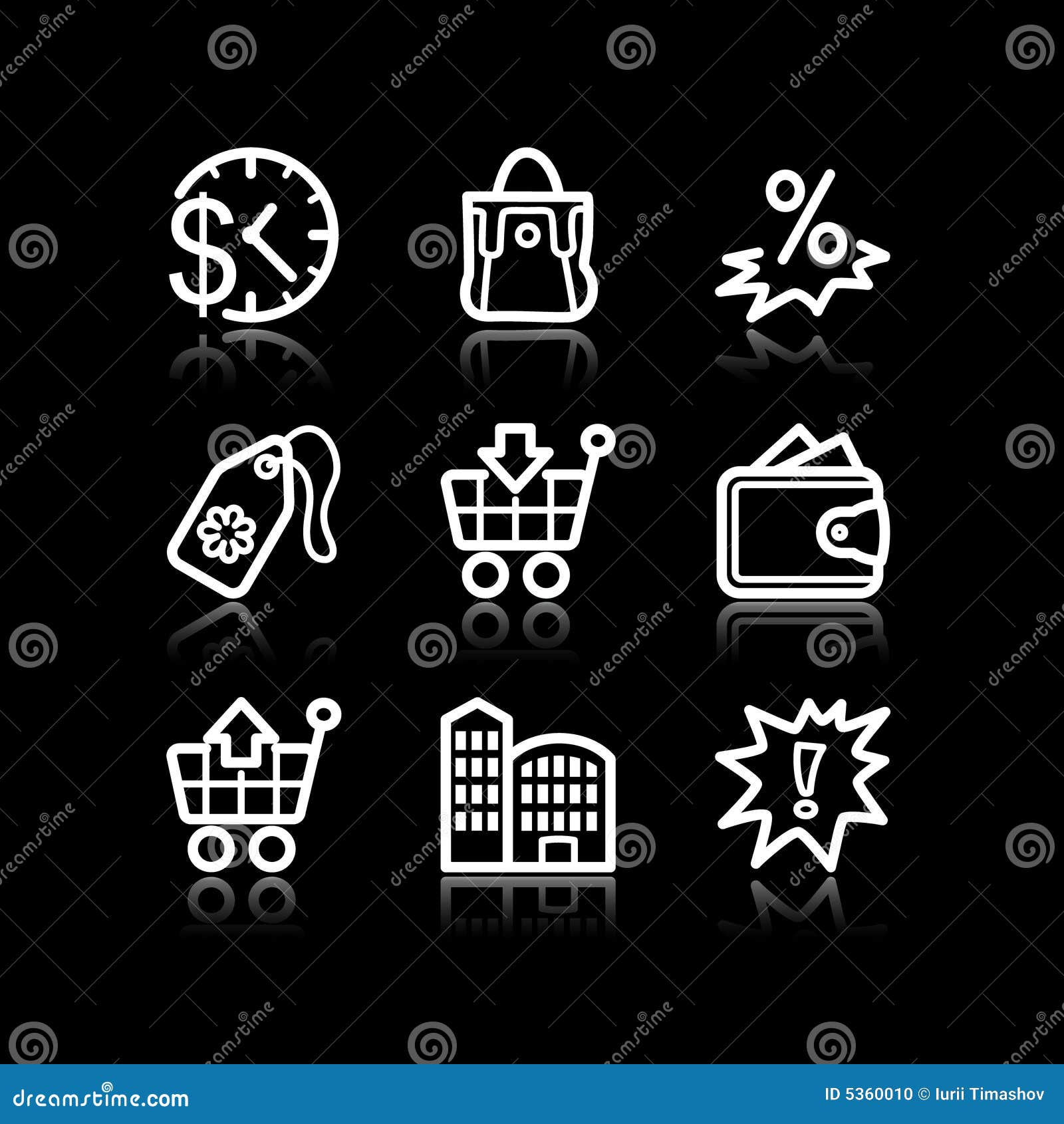 White web icons, set 26 stock vector. Illustration of control - 5360010