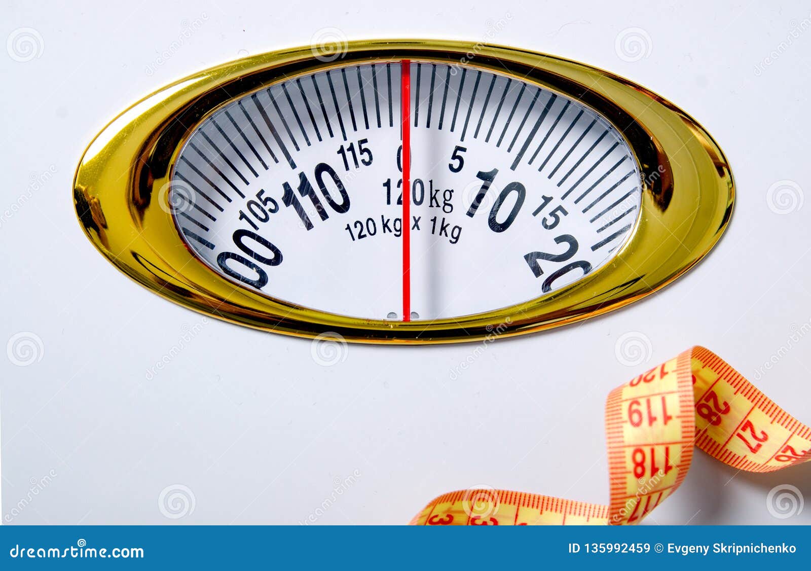 White Weighing Scale Centimeter Stock Image - Image of measure, calorie ...