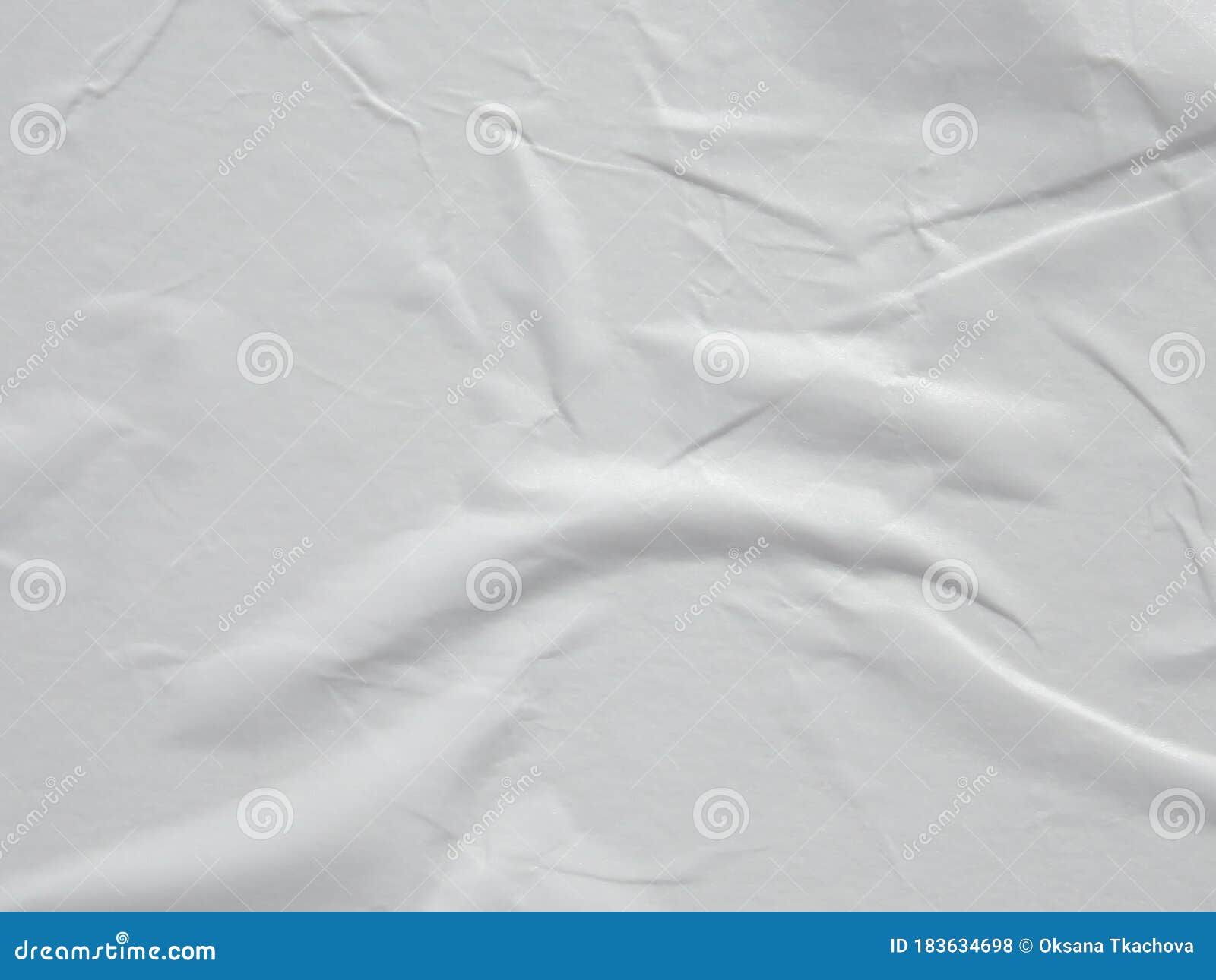 White Wet Crumpled Paper Texture Background Stock Photo - Image of ...