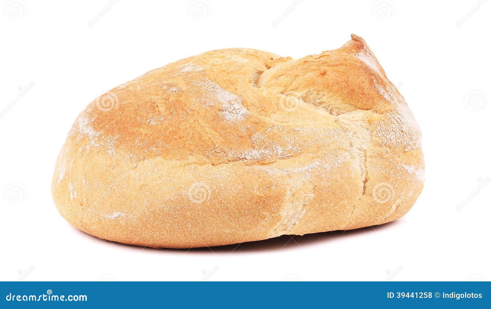 White wheat round bread stock photo. Image of meal, food - 39441258