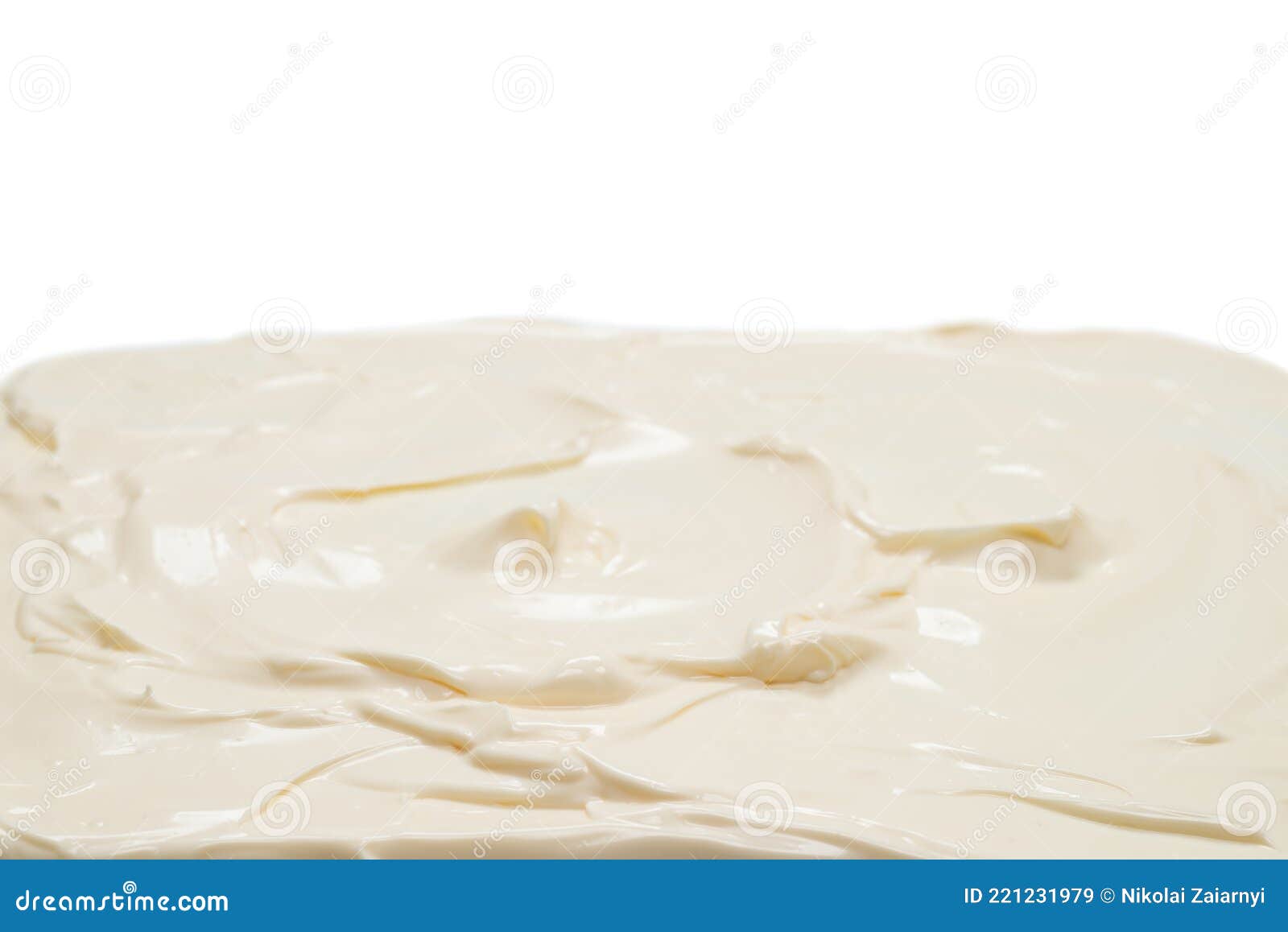 White Whipped Cream Texture Stock Image - Image of sour, liquid: 221231979