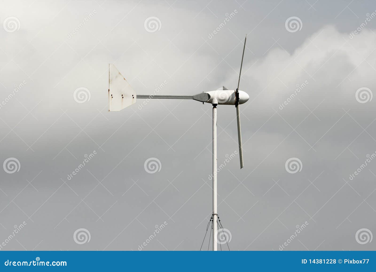 White wind turbine stock photo. Image of development - 14381228