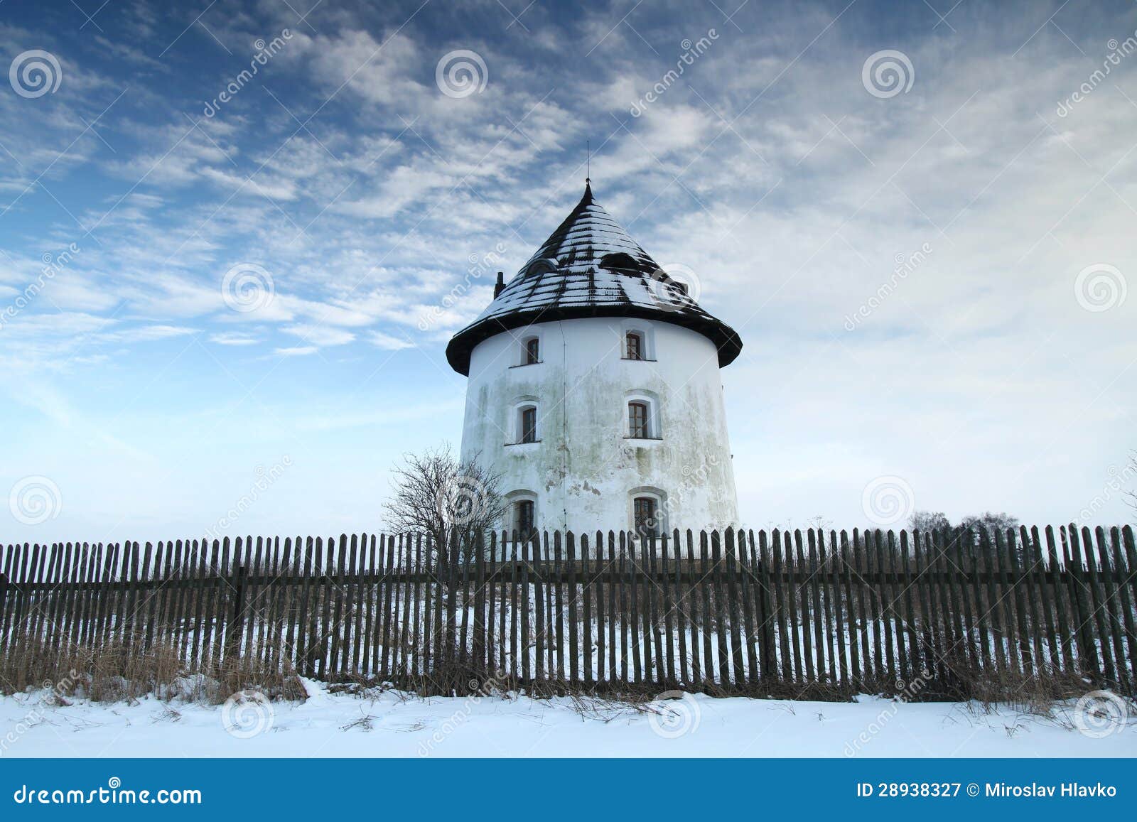 White windmill stock image. Image of historic, house - 28938327