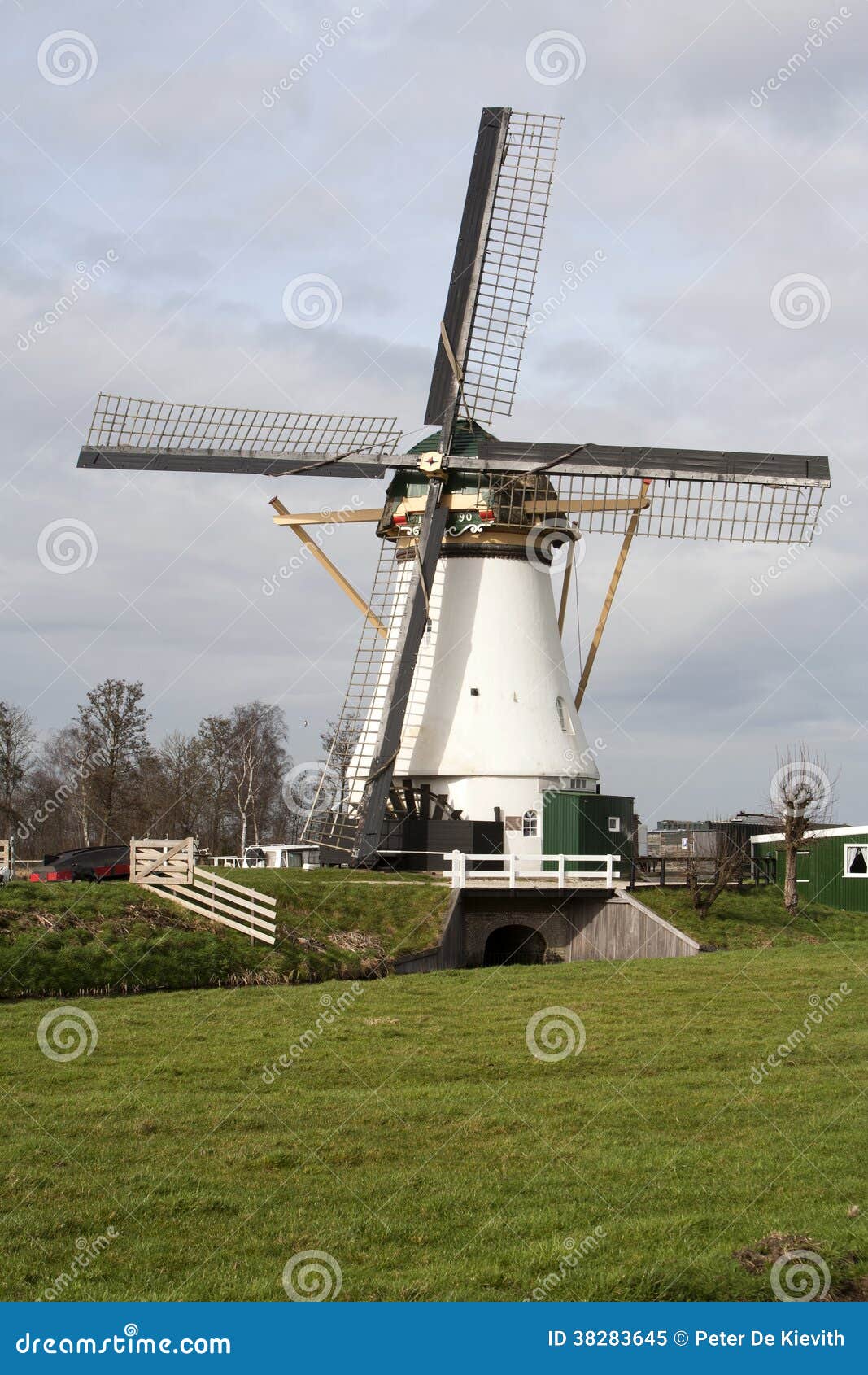 White windmill stock image. Image of buildings, wick - 38283645