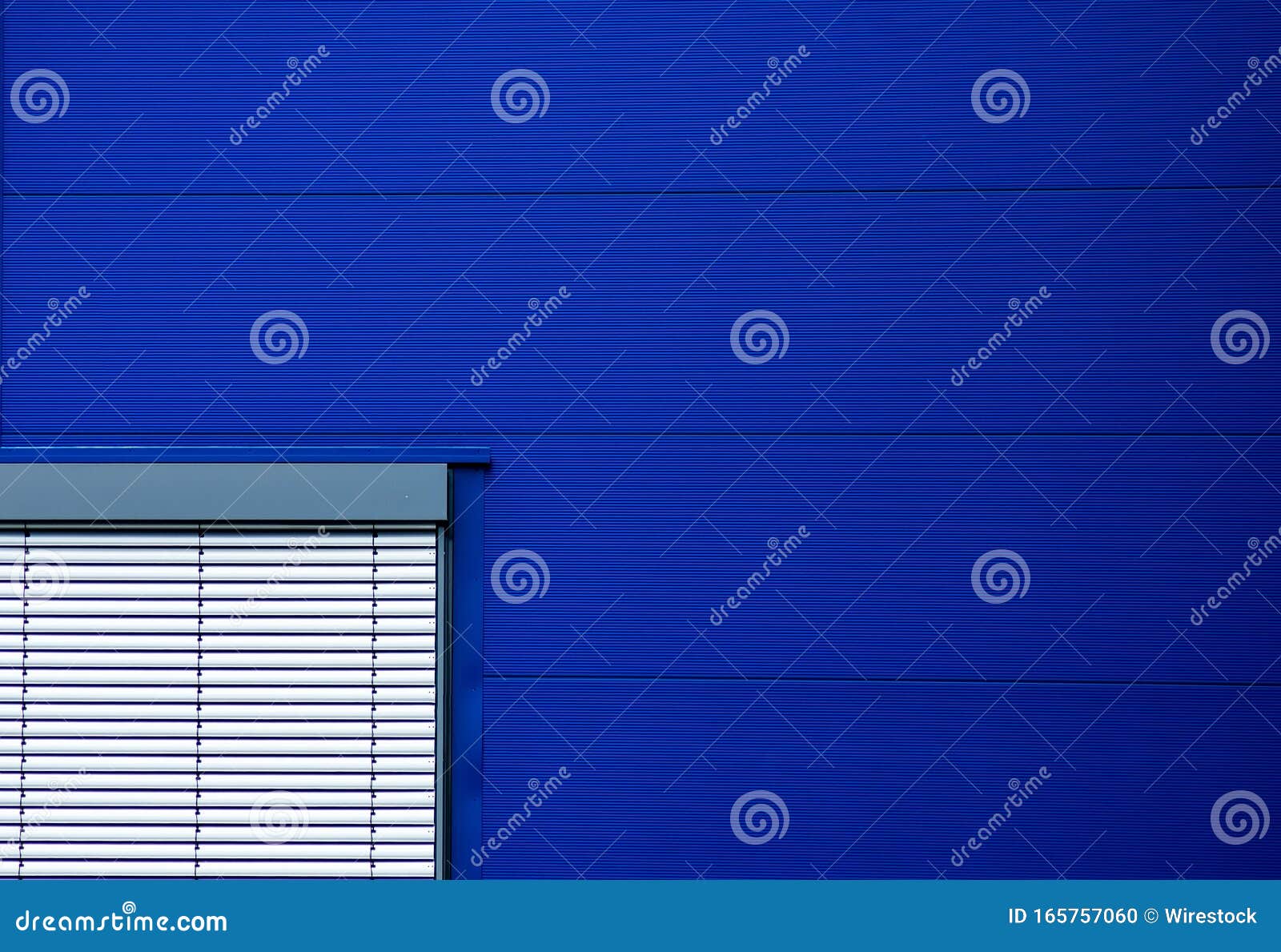 White Window Blinder on a Blue Background - Great for a Cool Background ...