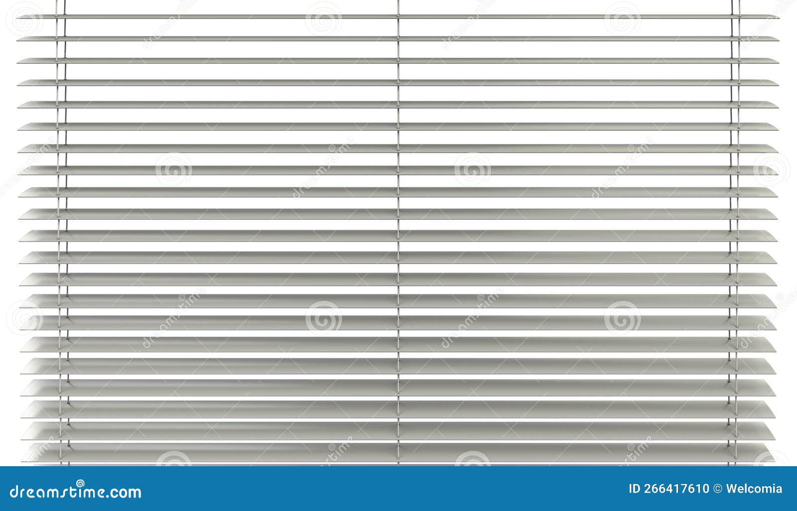 White Window Blinds 3D Render Stock Illustration - Illustration of ...