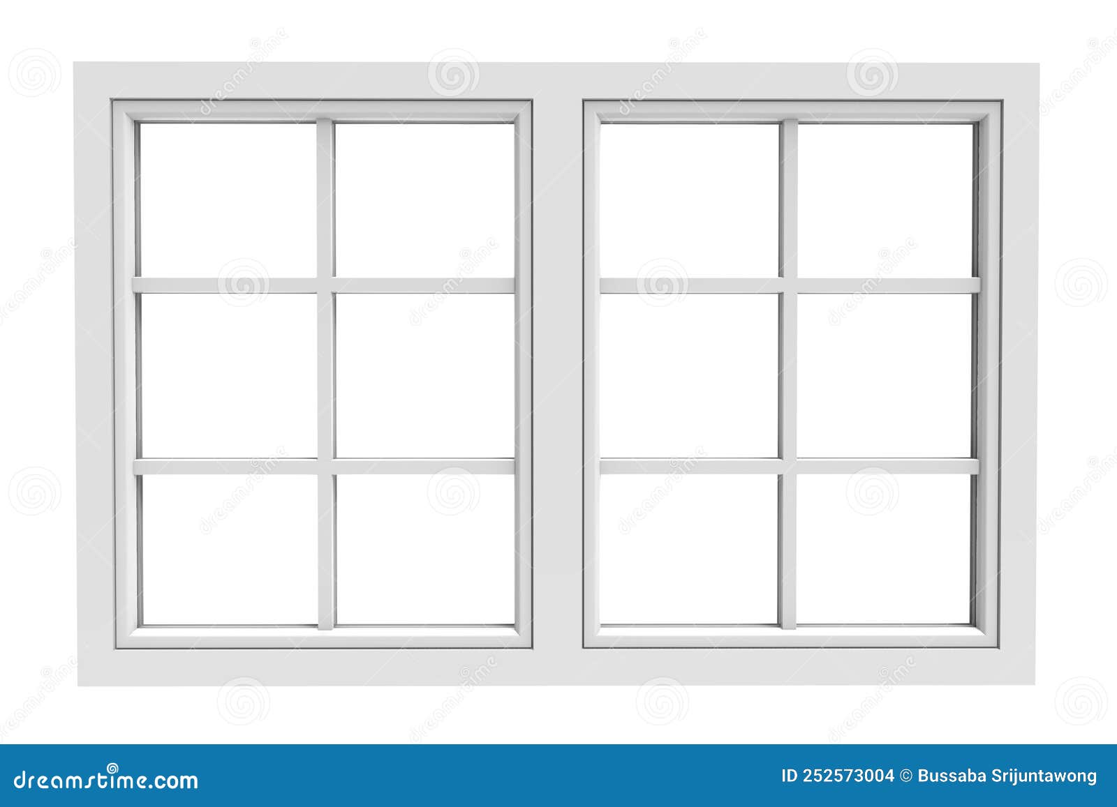 White window frame stock illustration. Illustration of house - 252573004
