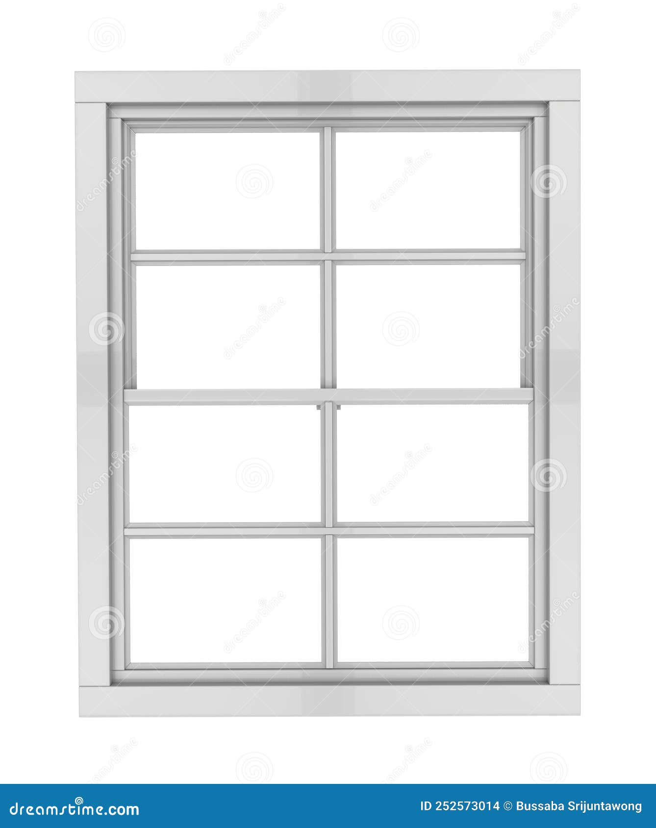 White window frame stock illustration. Illustration of wall - 252573014