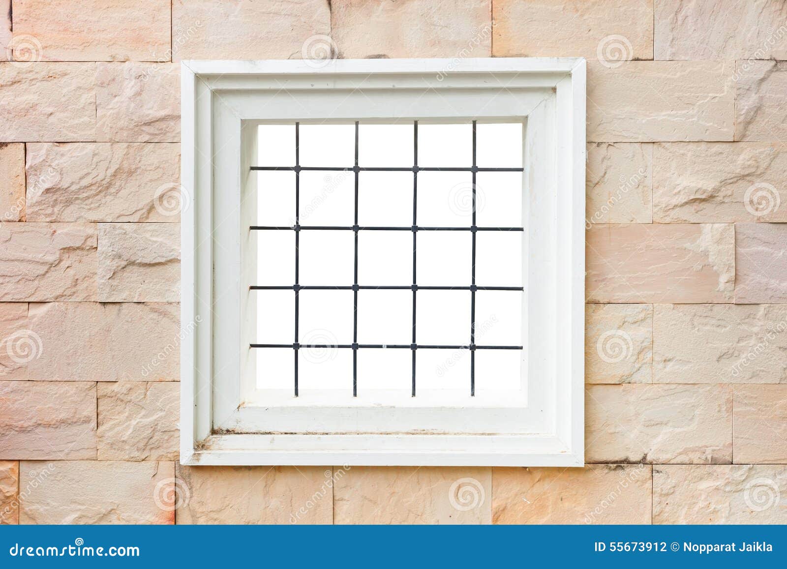 The White Windows on Marble Walls Stock Photo - Image of antique ...