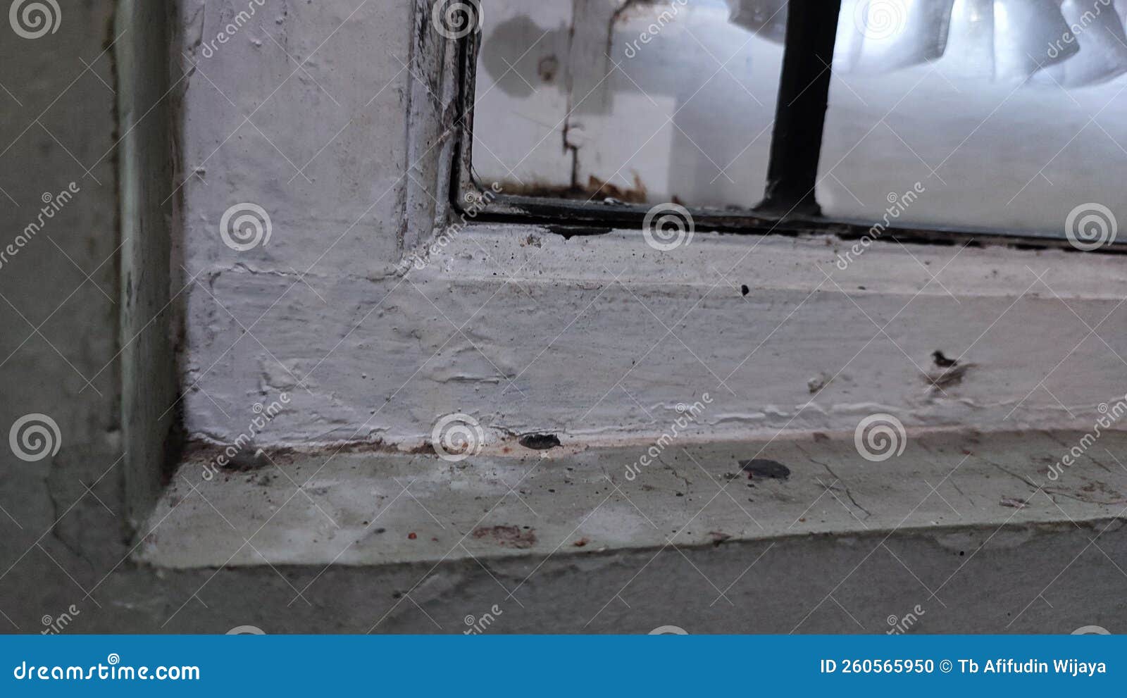 White Windows Photographed from Inside the Room Stock Photo - Image of ...