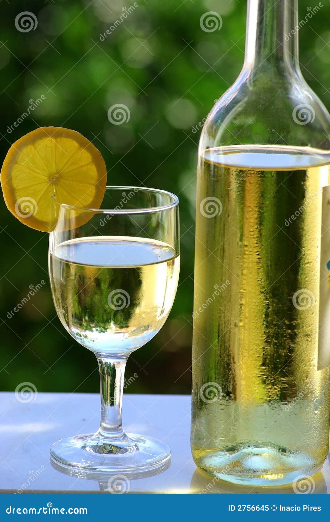 White wine stock image. Image of refreshing, beverages - 2756645