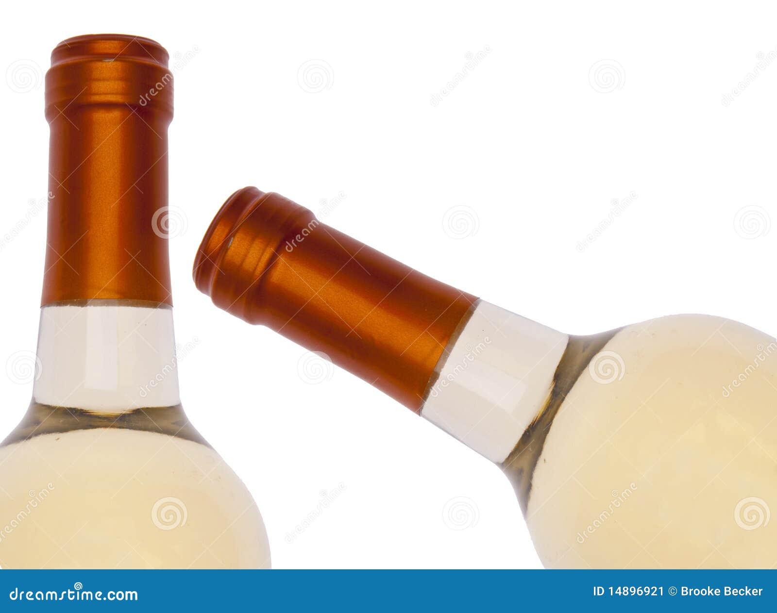 White Wine Bottle Border stock image. Image of close - 14896921