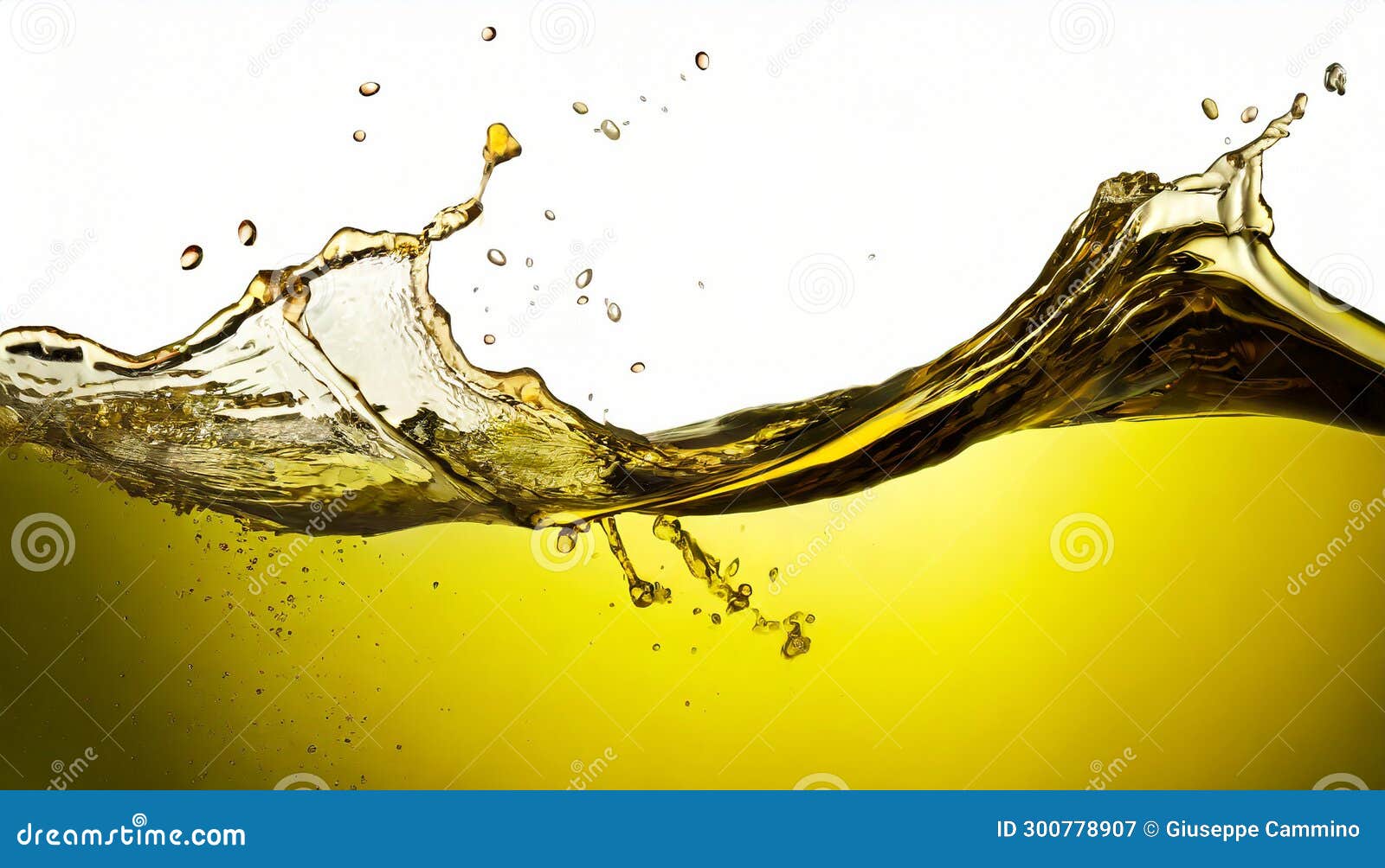 White Wine Splash, Wine Flowing, 3d Illustration Stock Illustration ...