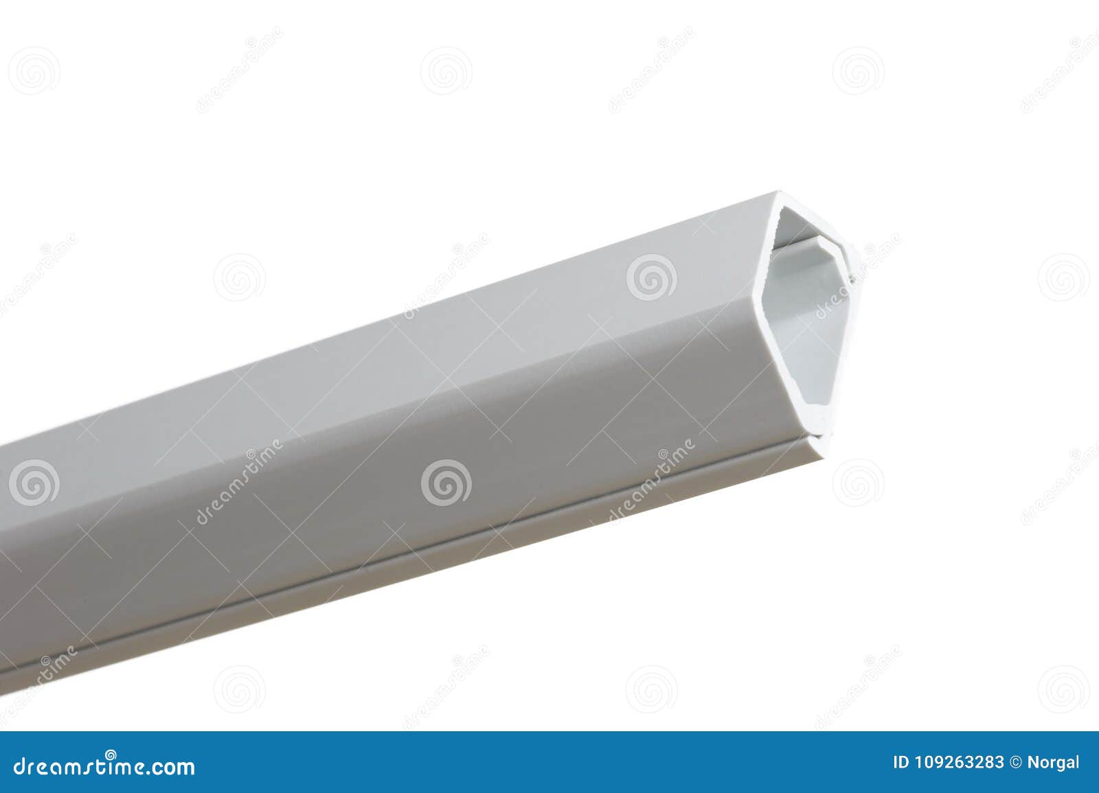 White wiring duct stock image. Image of duct, plastic - 109263283