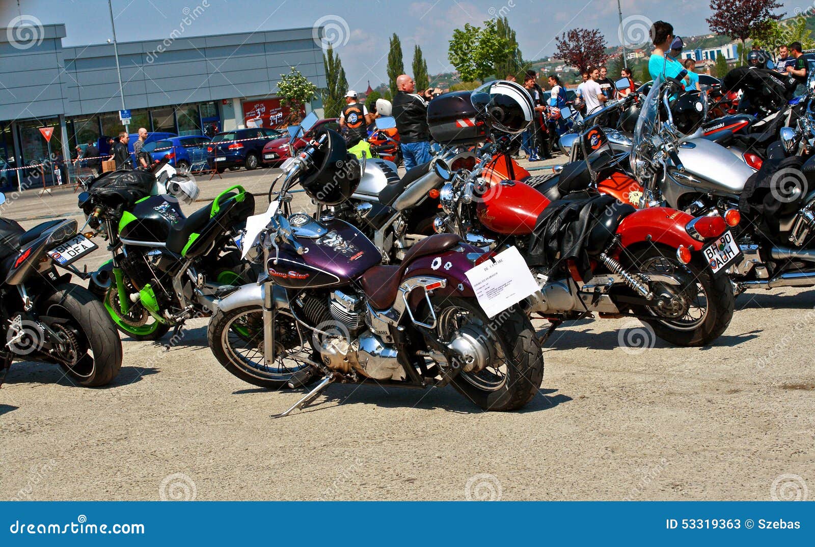 White Wolves Motorcycle Meeting Romania 2015 Editorial Stock Photo ...