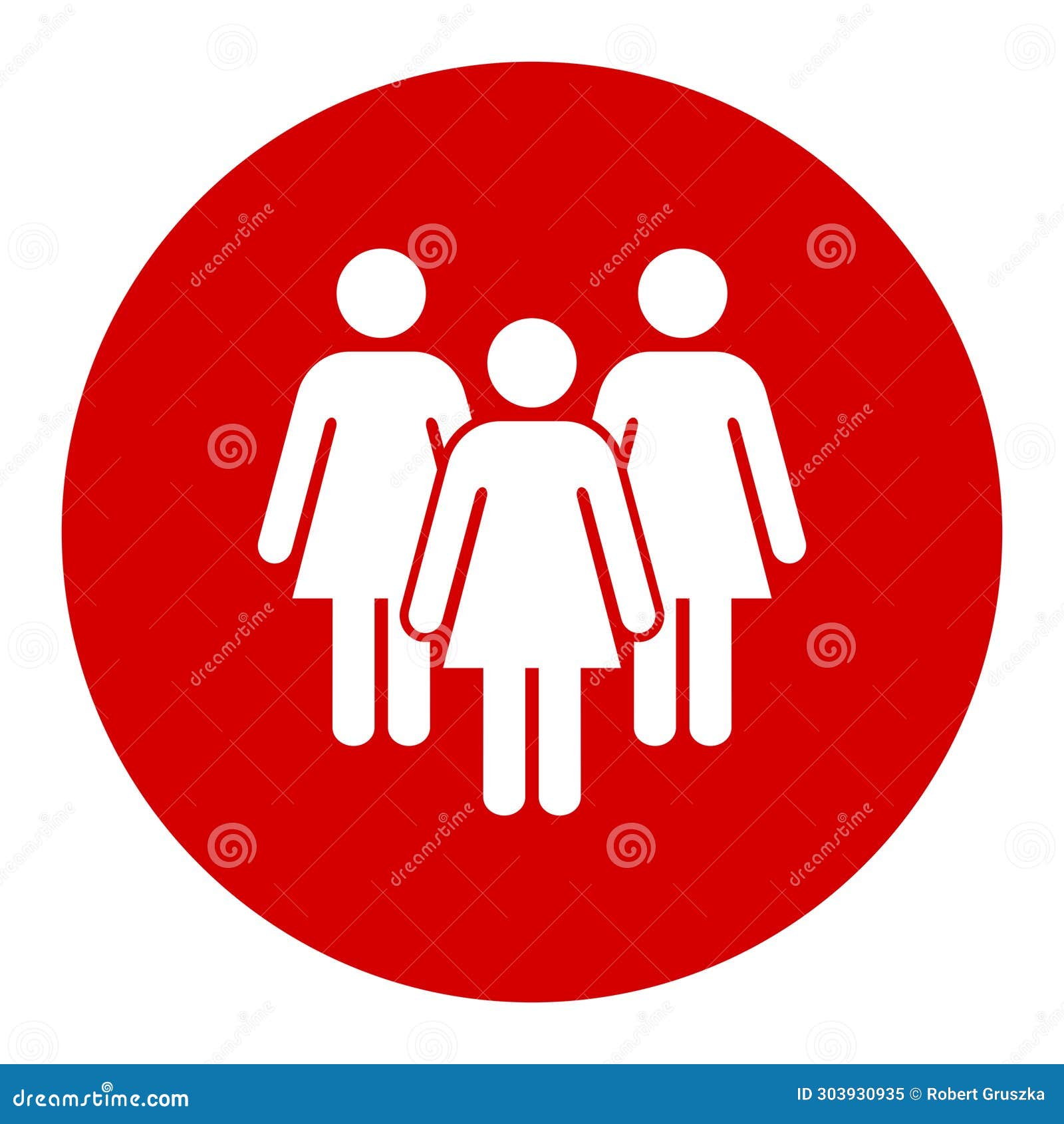 Icon of women, vector file stock vector. Illustration of isolated ...