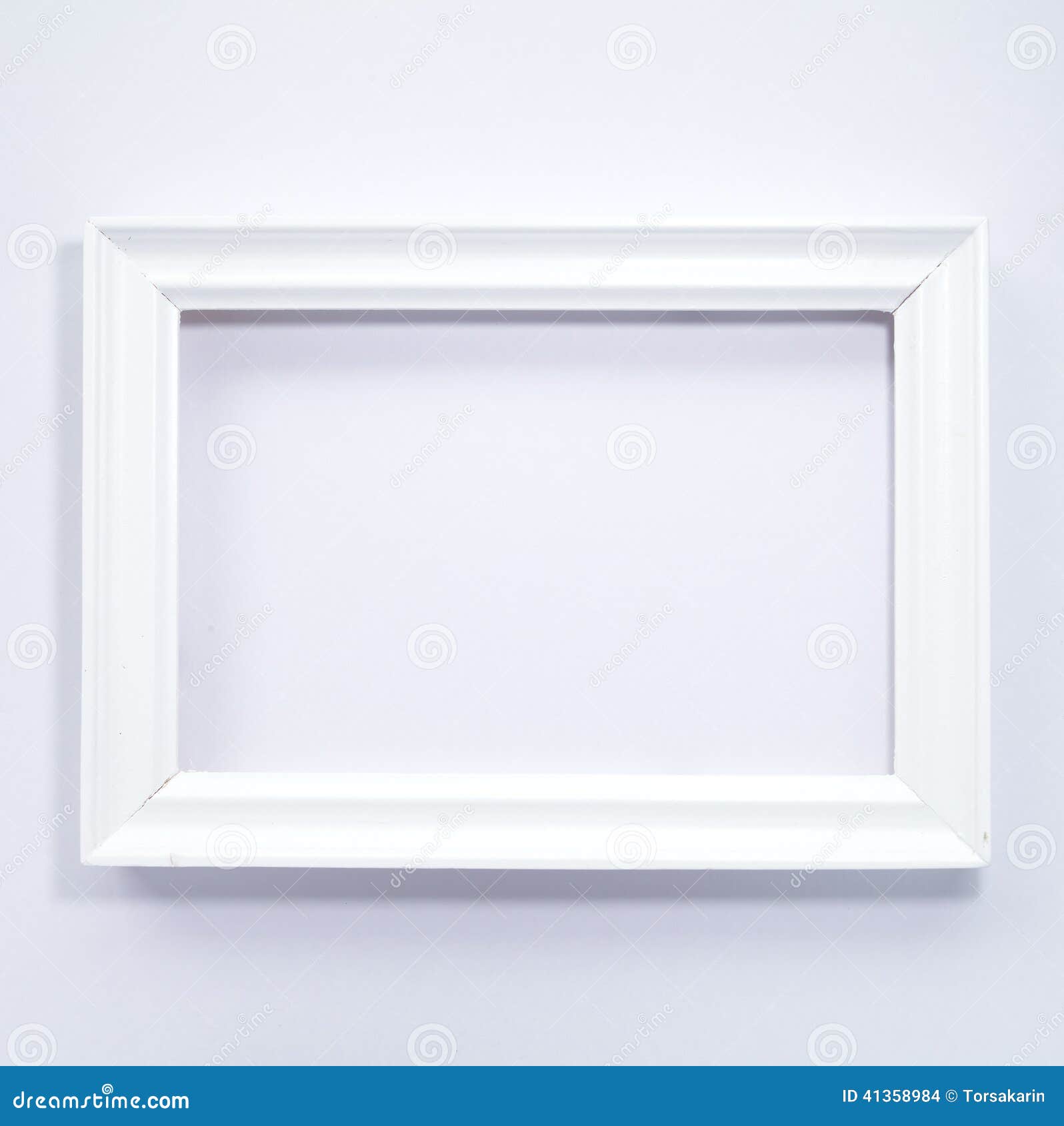 White wooden photo frame stock photo. Image of modern - 41358984