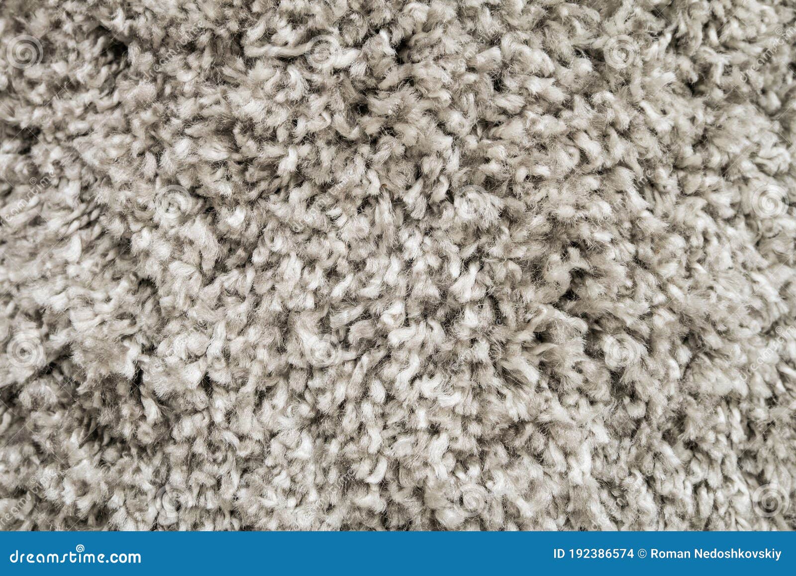 White Wool Carpet Close-up. Soft Loop Pile Surface Stock Photo - Image ...