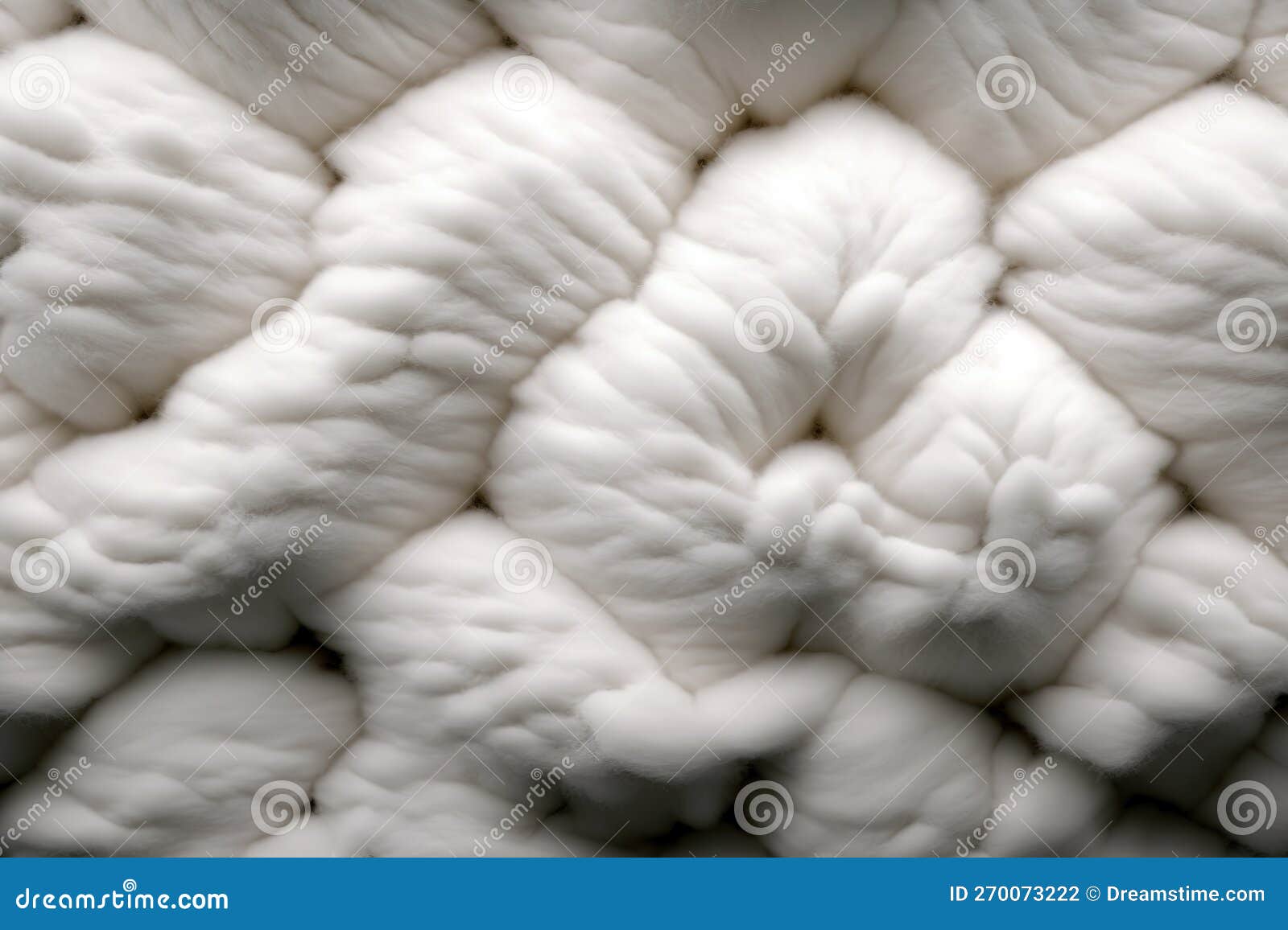 White Wool Close Up Image of Rustic Blanket. Stock Illustration ...