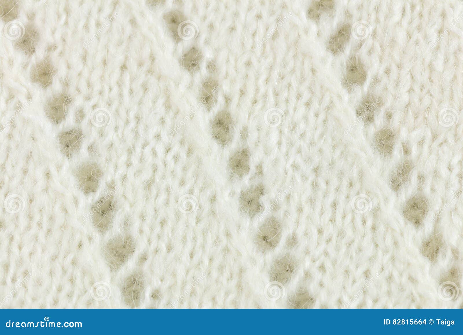 White Wool Knitted Fabric Texture Background Stock Photo - Image of ...