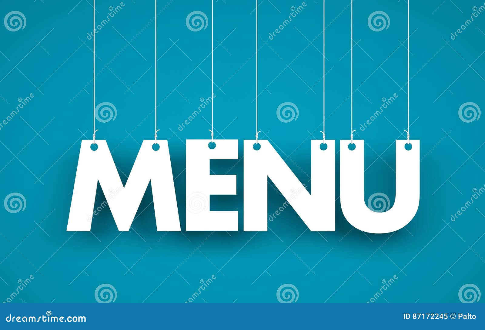Word Menu Hand Lettering. Good Appetite. Vector Typo Icons. Isolated On ...