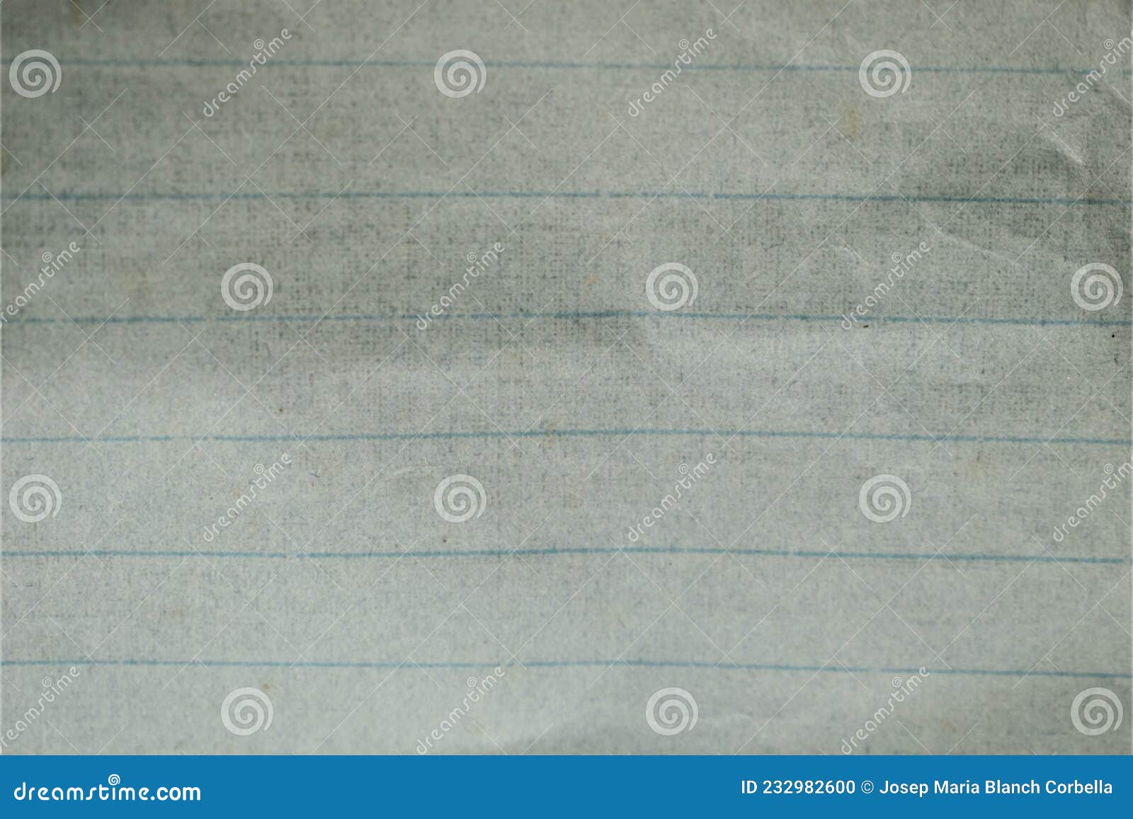 White Worn Paper Texture with Blue Lines Stock Photo - Image of drawing ...