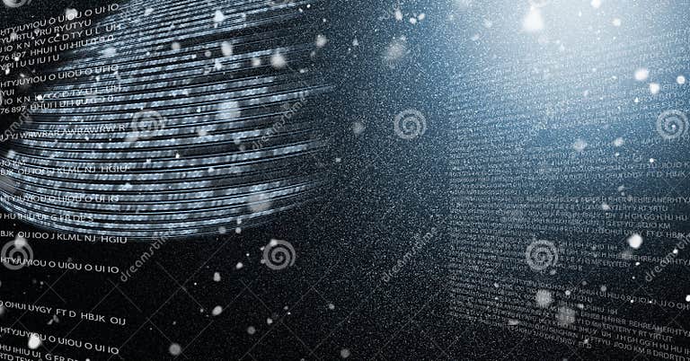 White Writing on Black Background, Computer Code, Program Coding and ...