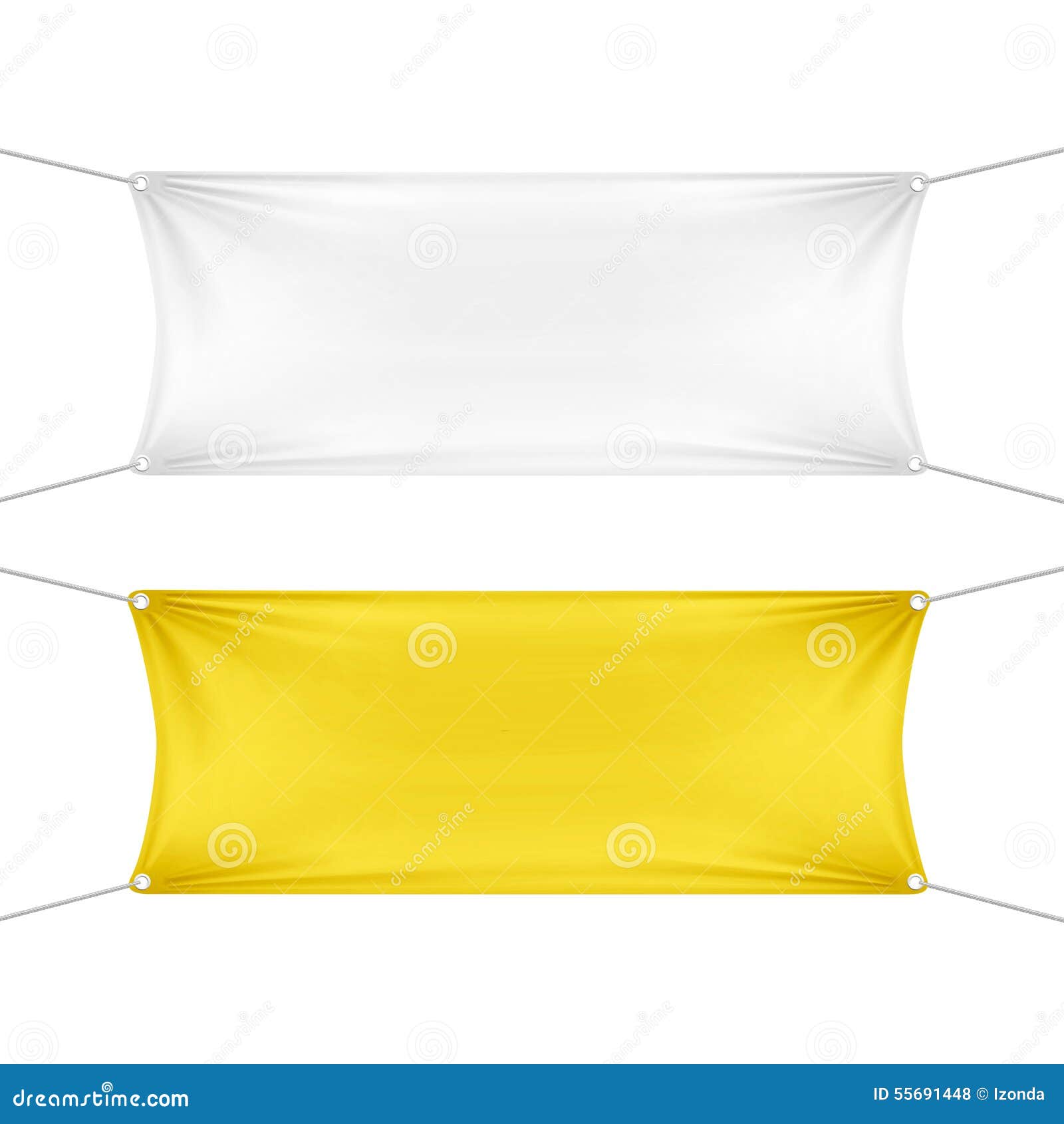 Blank Hanging Banner