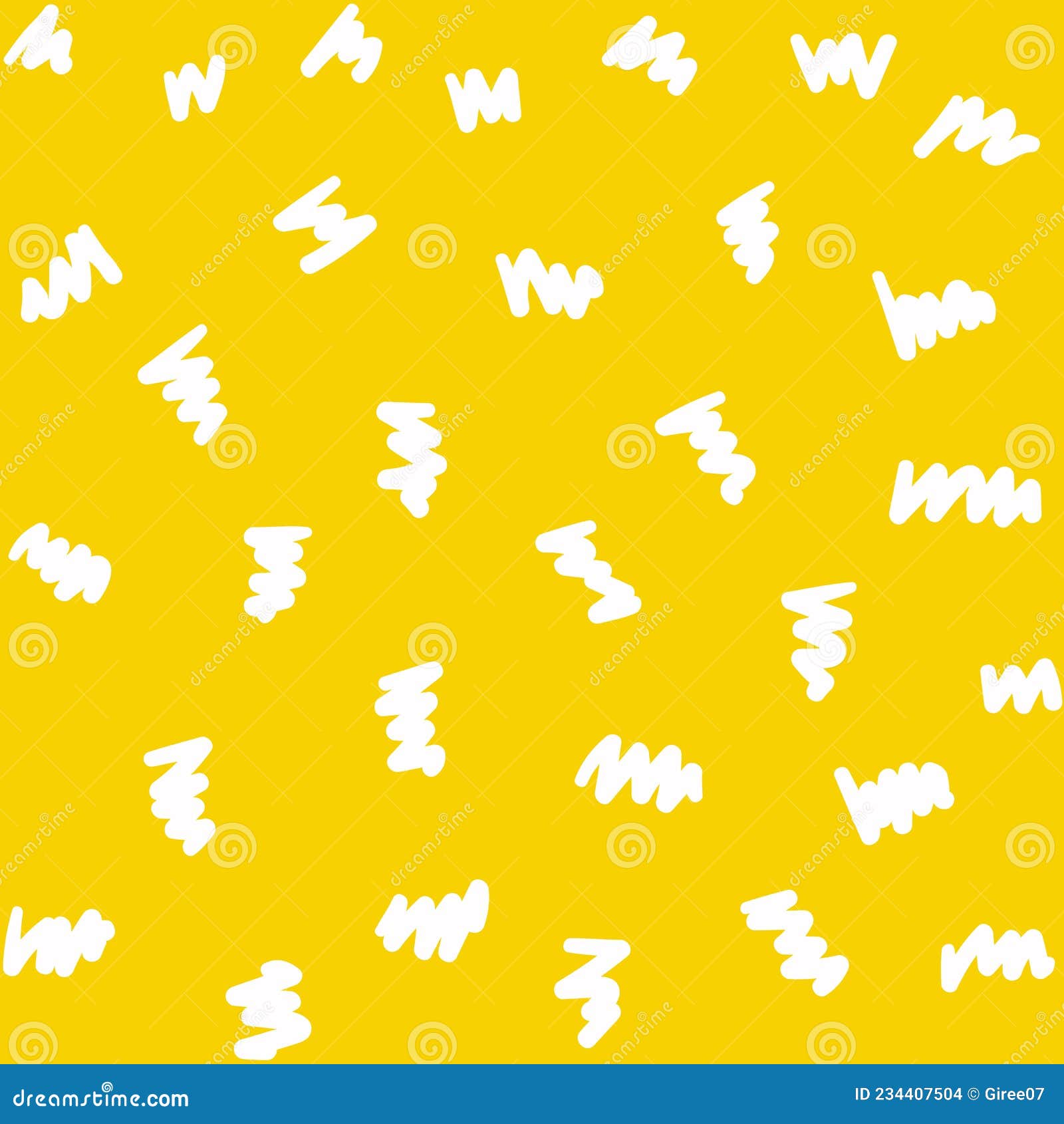 White and Yellow Geometric Pattern Design Stock Illustration ...