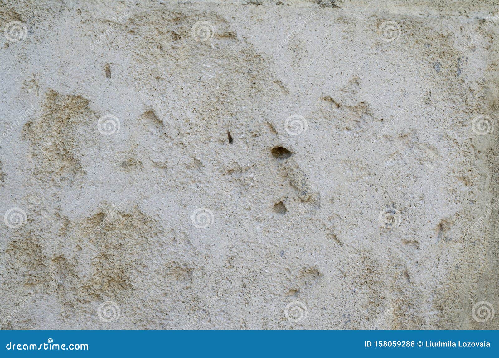 White and Yellow Stone Wall of the Historic 1700 - 1800 G Texture Stock ...