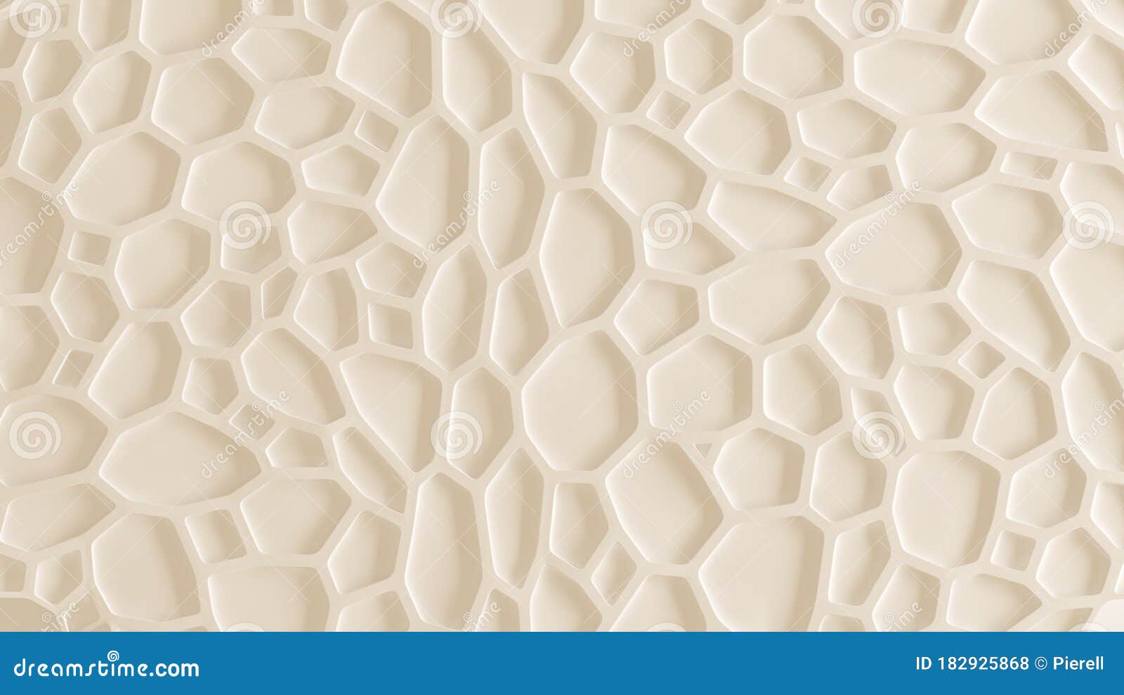 White, Yellow Texture Background with Relief and Circles. 3d ...