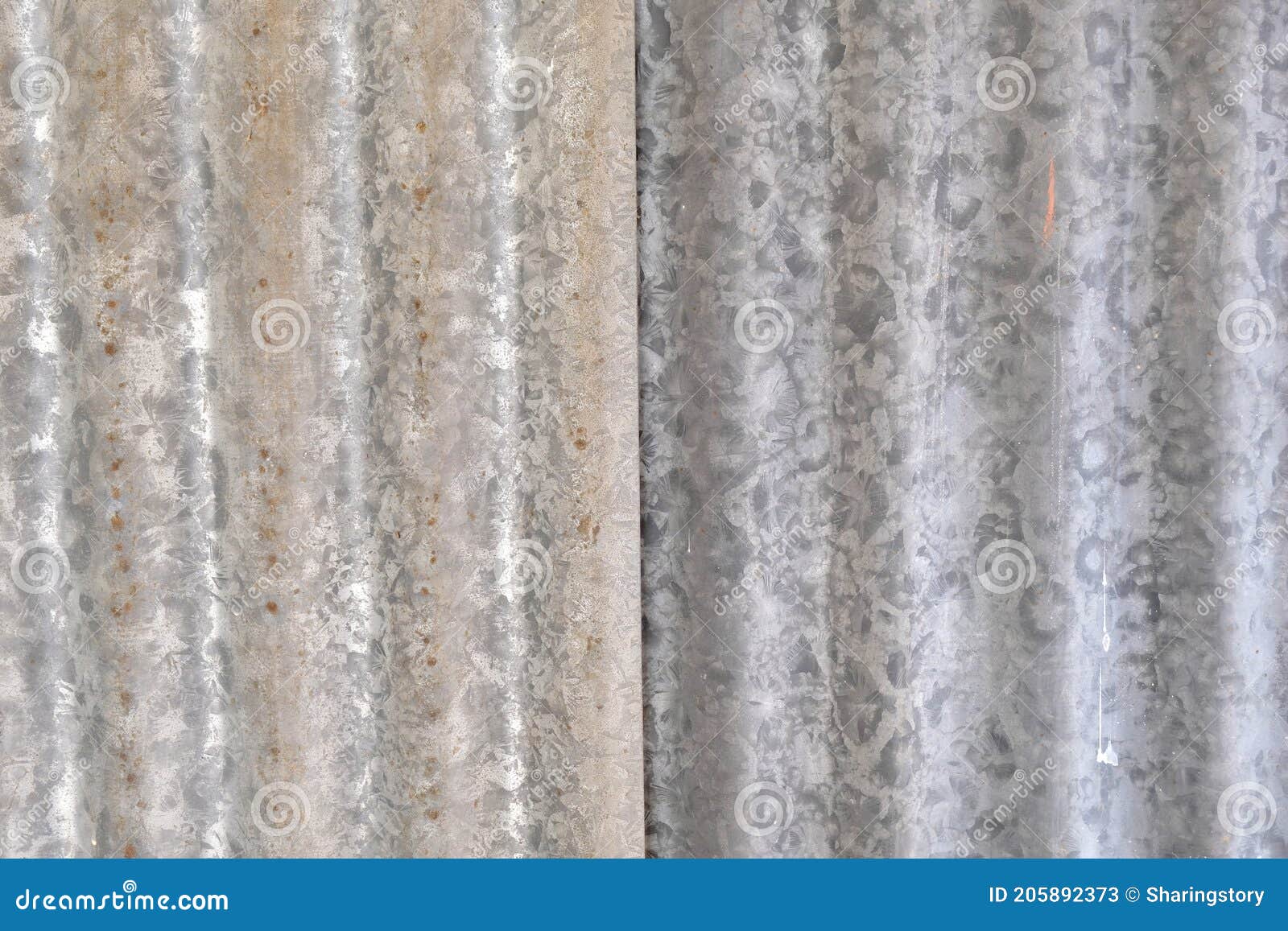 White Zinc Texture Background Stock Image - Image of grey, construction ...