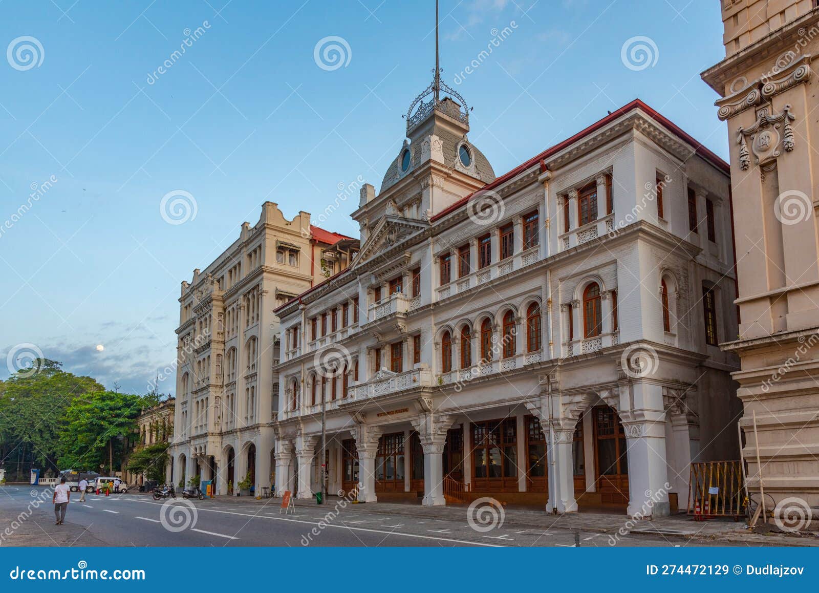 Whiteaways Building in the Colonial District of Colombo, Sri Lan Stock ...