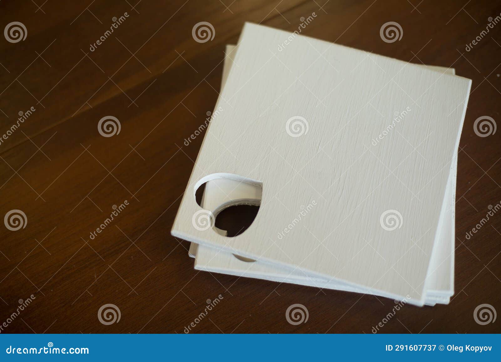 Whiteboard for Creativity. Drawing Box Stock Image - Image of wooden ...